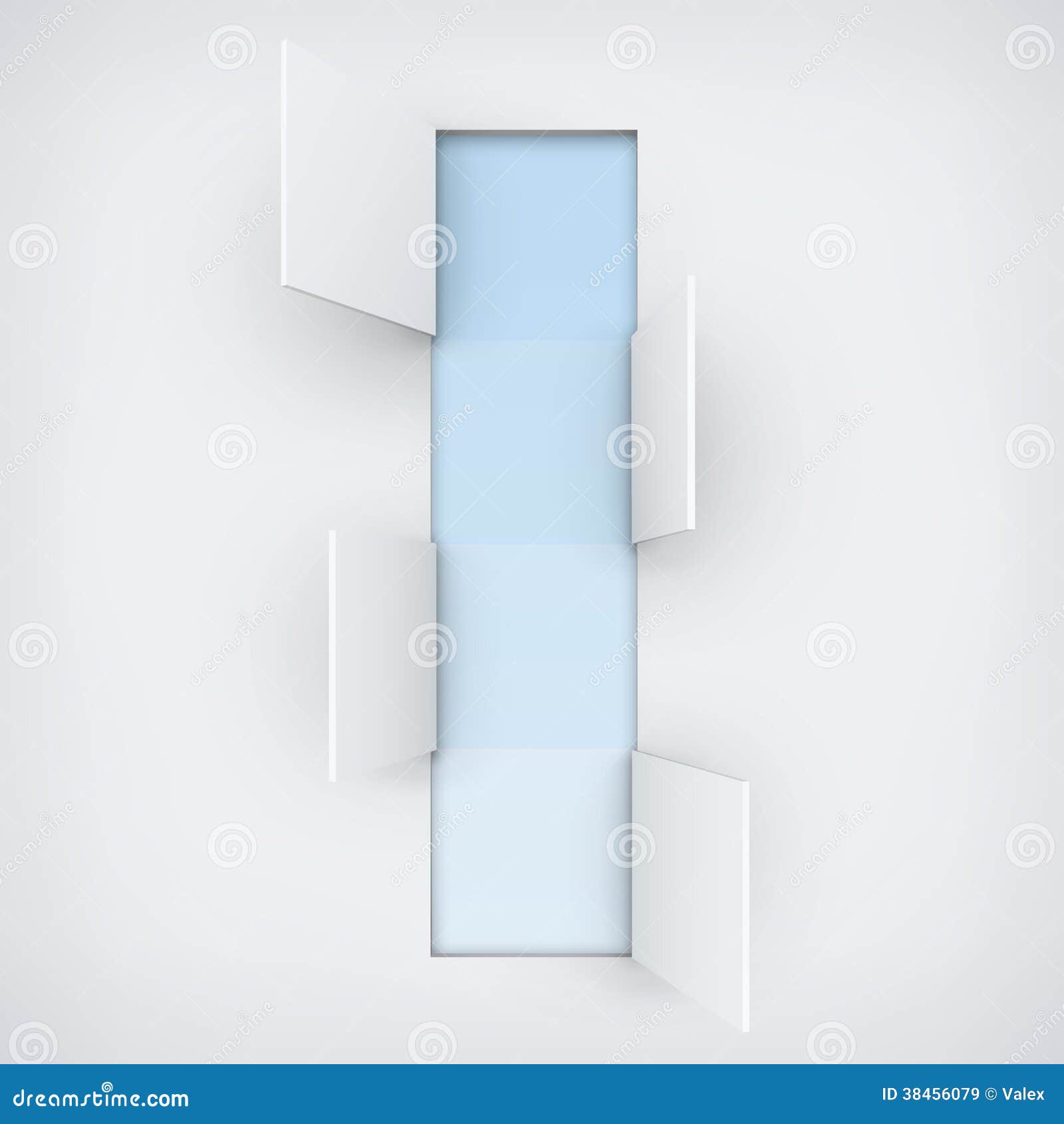 Abstract 3d frames stock illustration. Illustration of abstraction ...