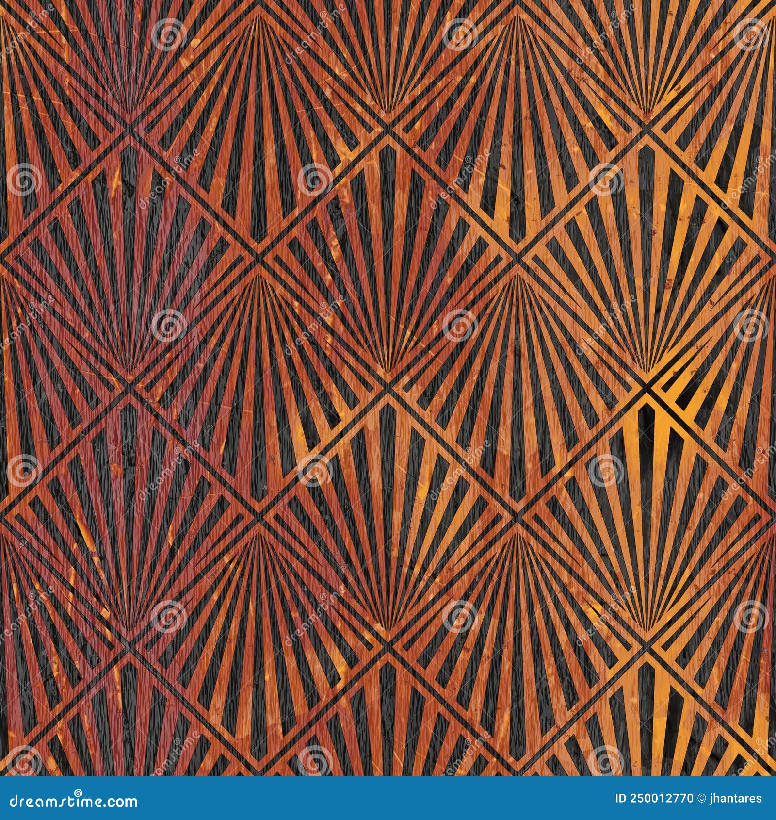 3d Geometric Color Gradient Pattern Stock Illustration - Illustration ...