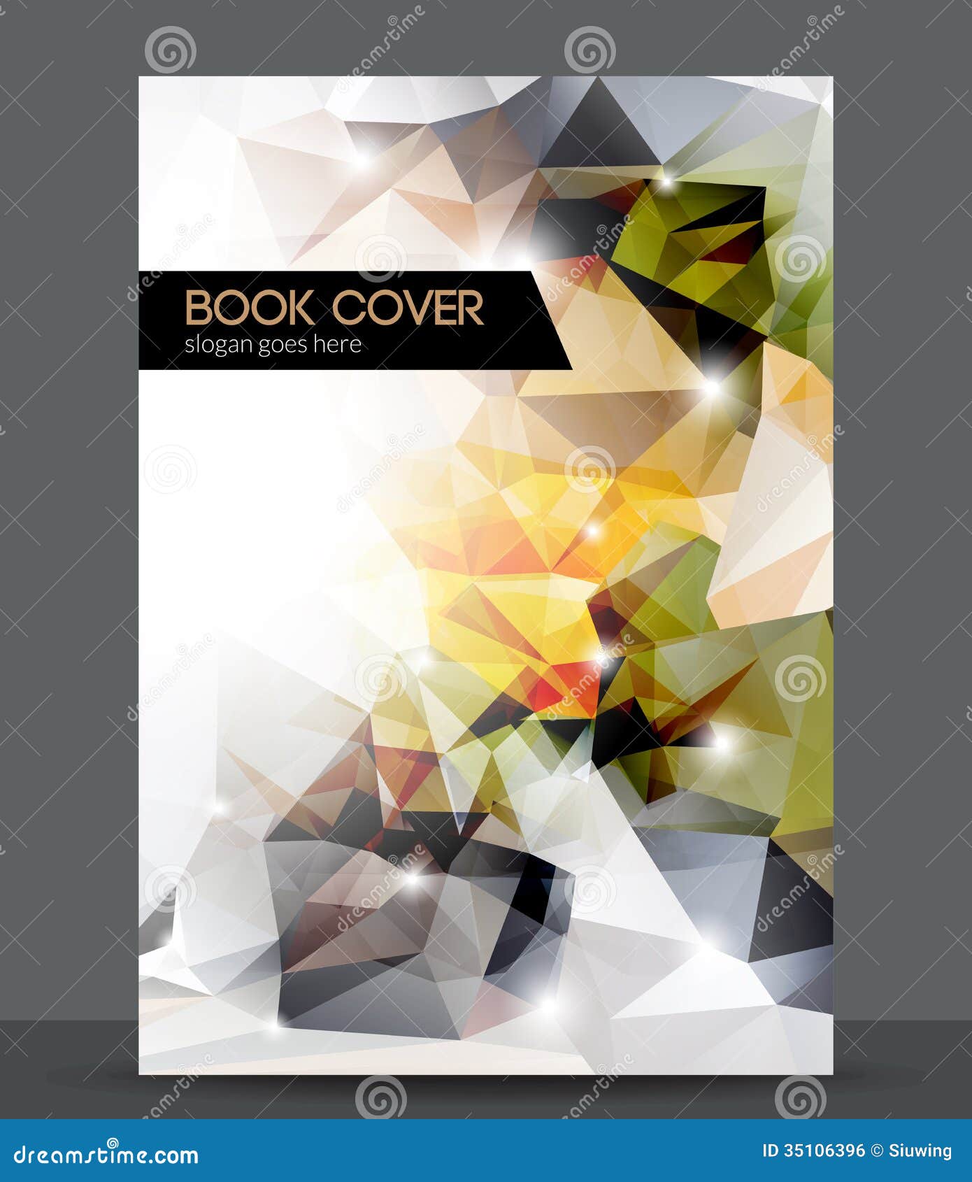 Colorful Cover Page Templates For Print Products, Stationery, Notebooks ...