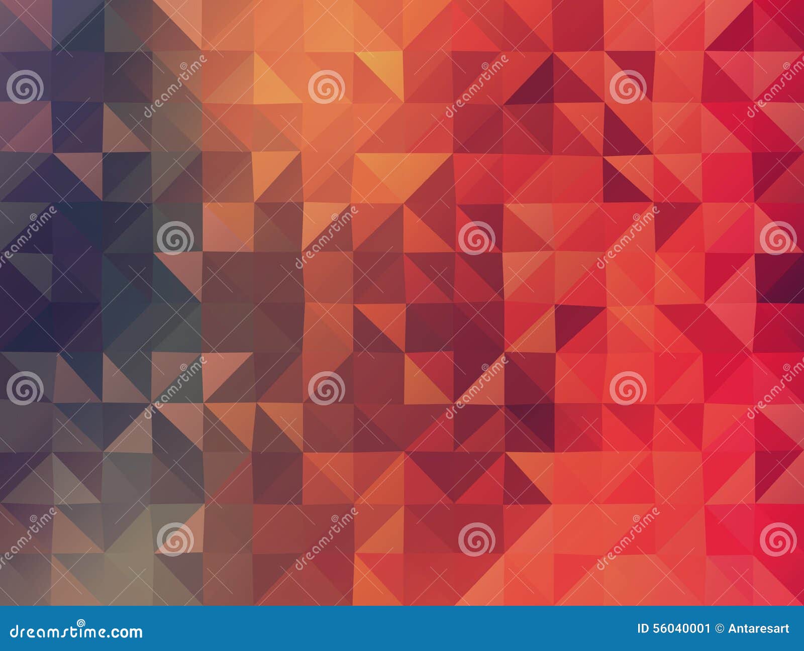Abstract 2D Geometric Colorfull Background Stock Illustration ...