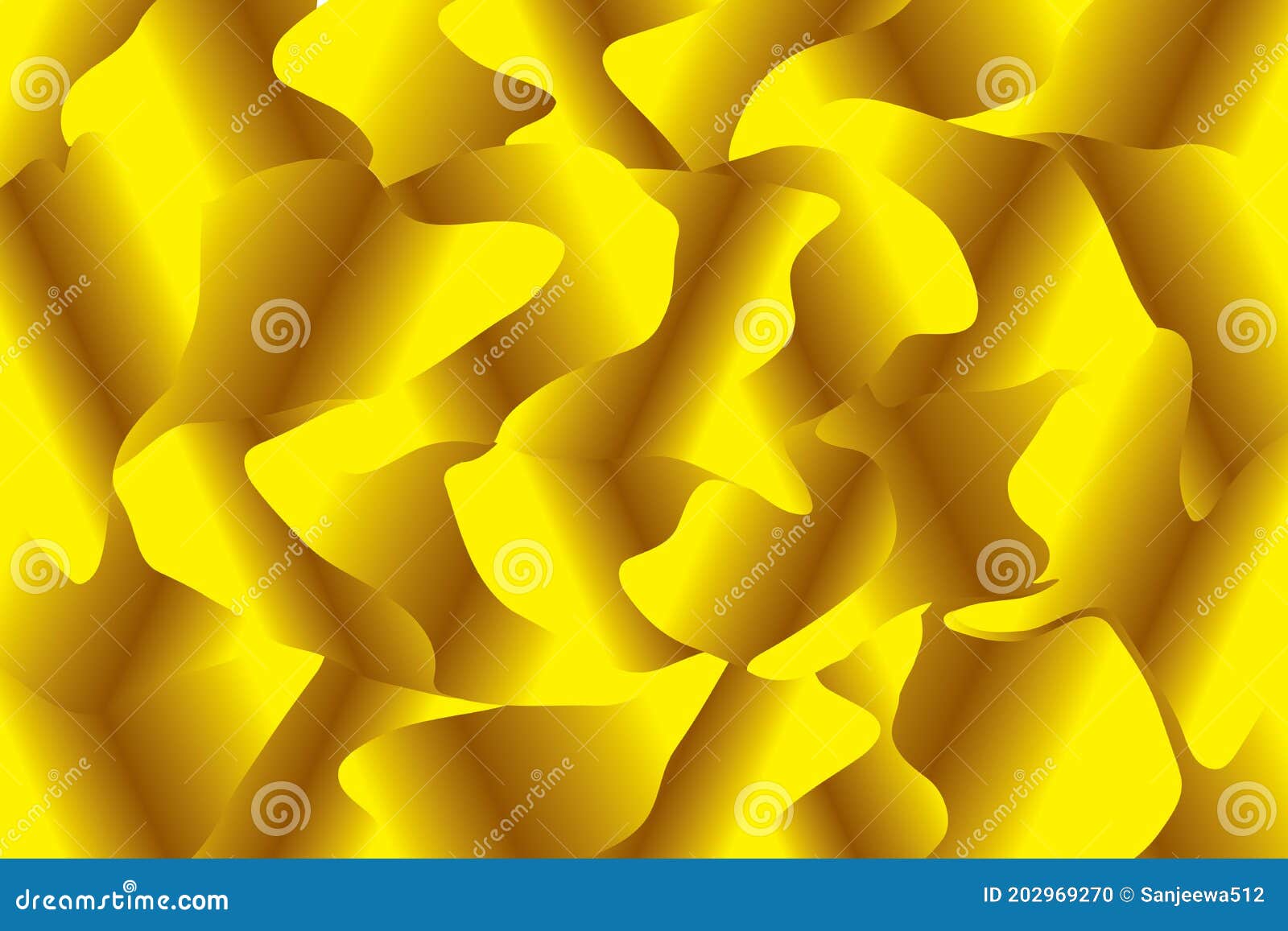 Abstract 3d Gold Color Wall Background Vector Stock Vector ...