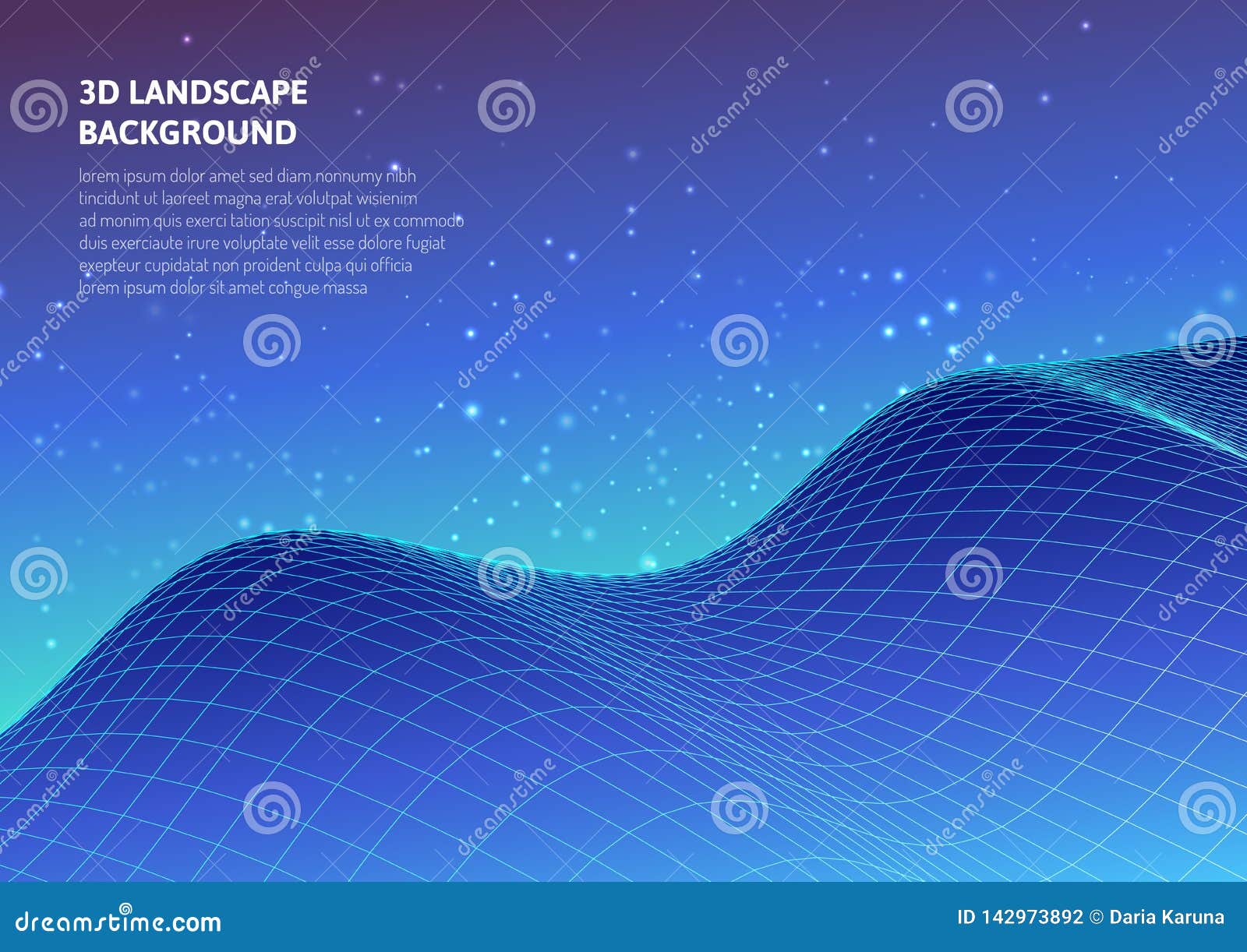 Abstract 3D Graphics. Virtual Reality and Optical Illusions Stock ...