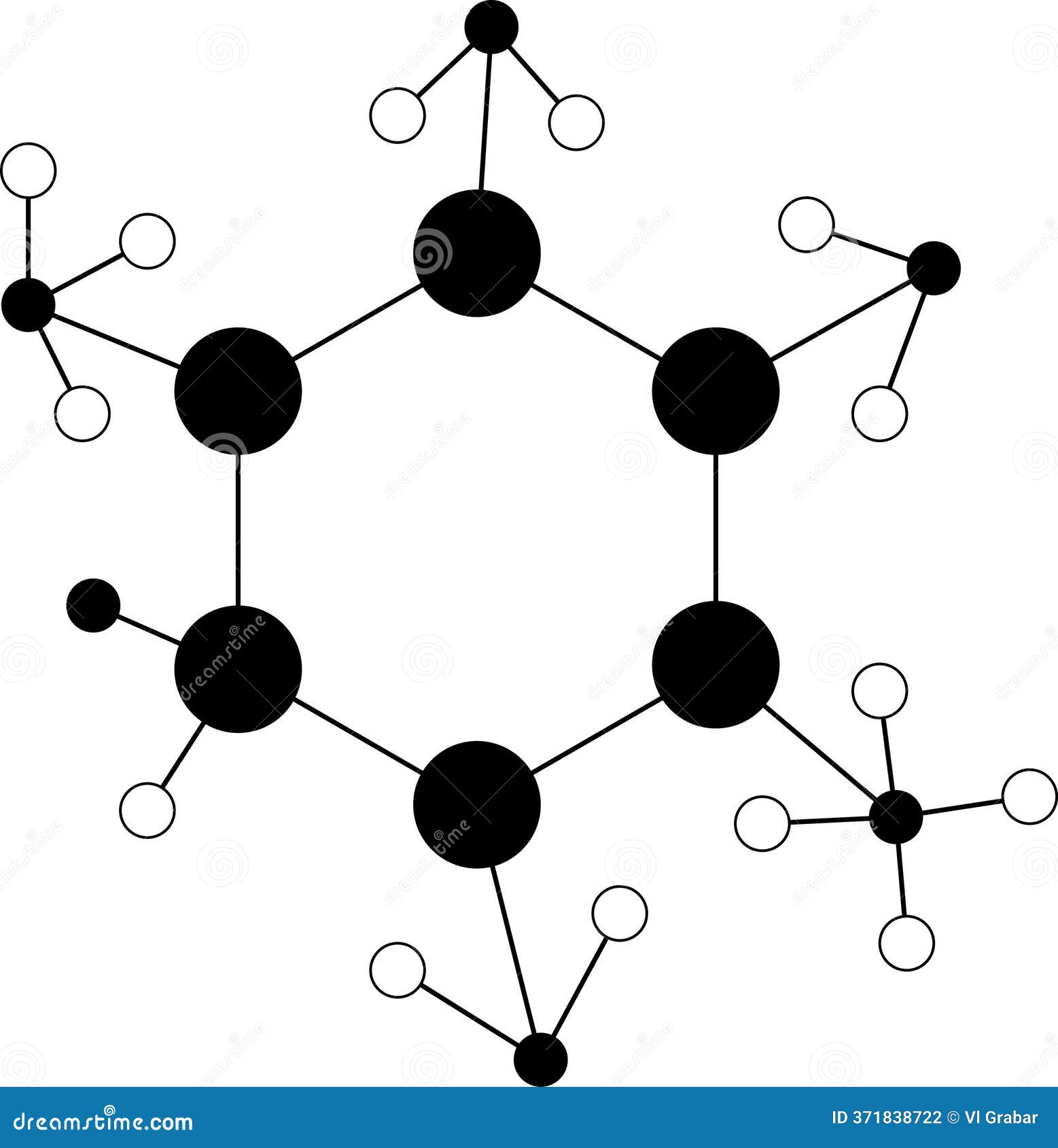 Chemical Concept. Organic Chemistry. Synthesis Of Substances. Border Of ...