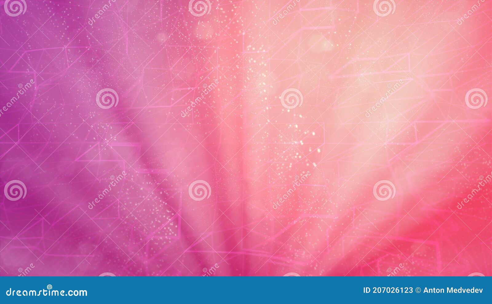 Nice Bright Cyber Abstract Background, Cyberpunk Concept - Abstract 3D ...