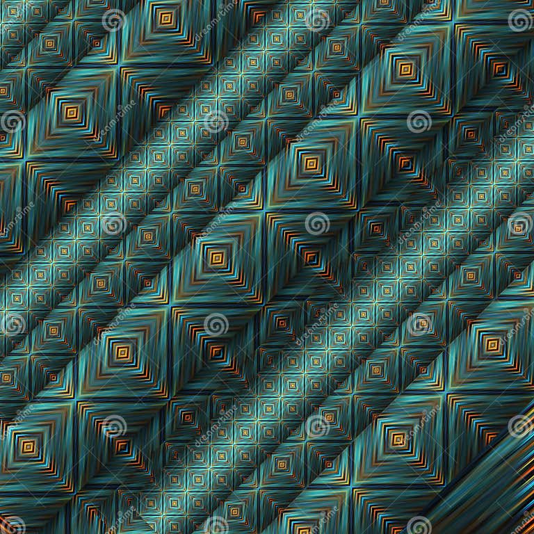 Abstract 3d Illustration of Symmetrical Repeating Diagonal Gradient ...