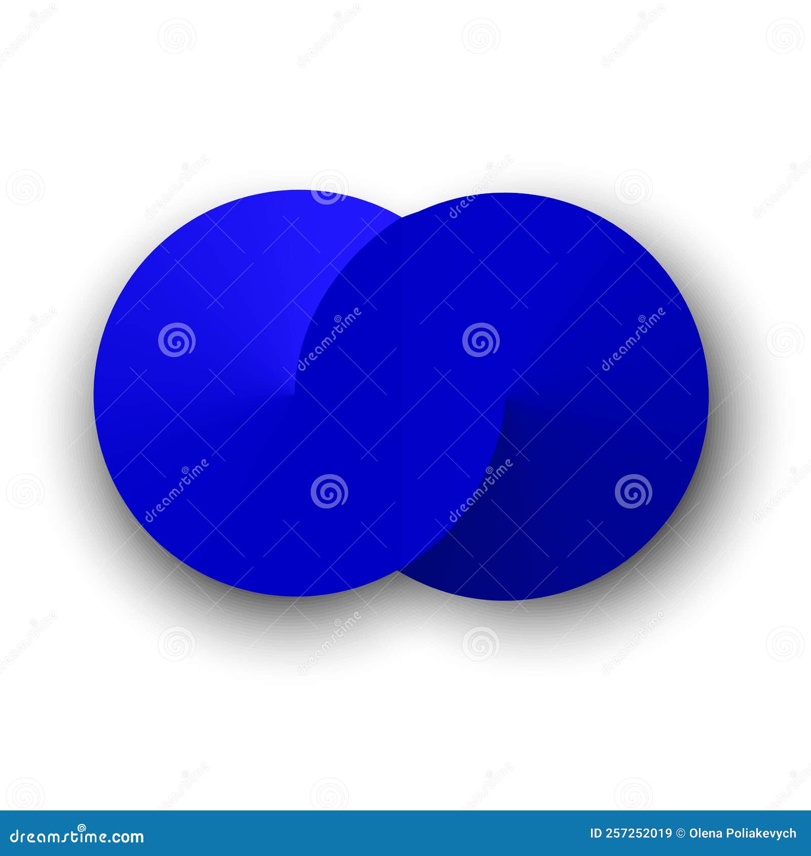 Abstract 3 D Infinity Sign. Vector Illustration. Stock Image Stock ...