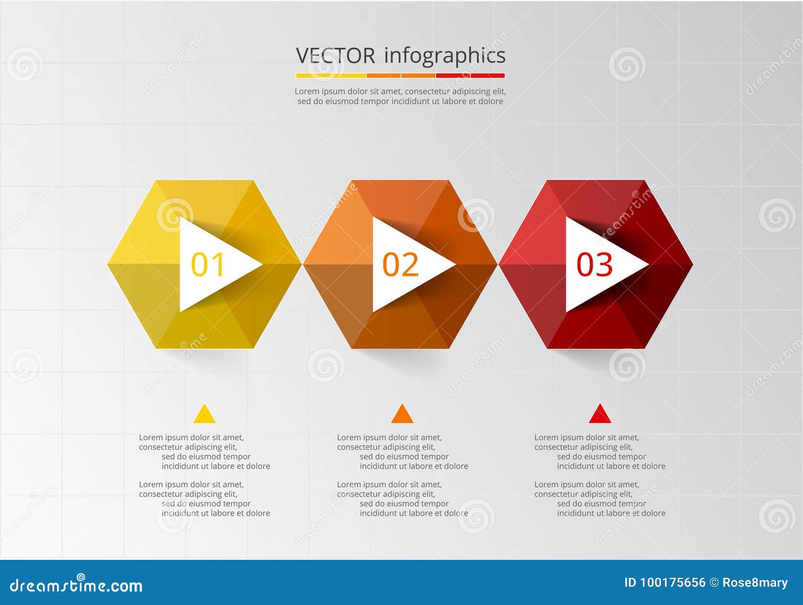 Abstract 3D Infographic Template. Stock Vector - Illustration of chart ...