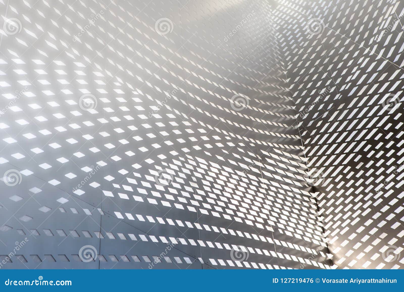 Abstract 3d Interior with Polygonal Pattern on the Wall Stock Photo ...