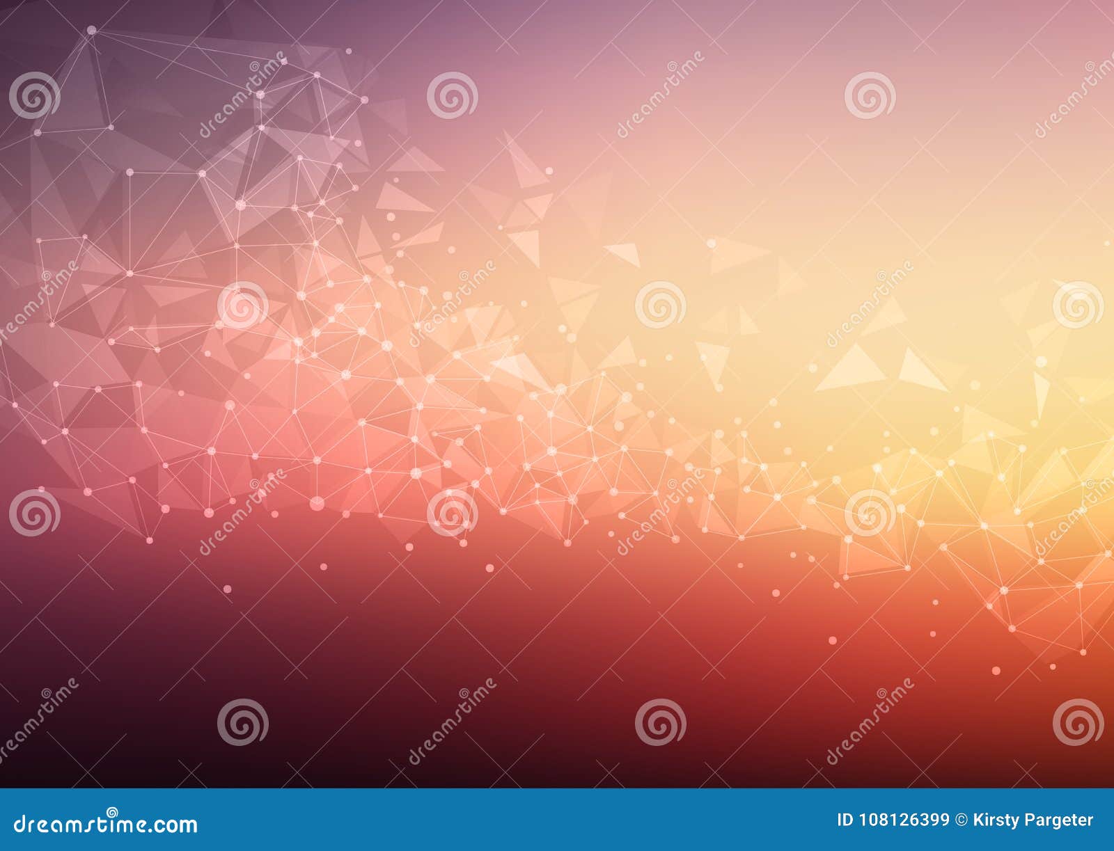 Abstract 3D Mesh Background Stock Vector - Illustration of poly ...