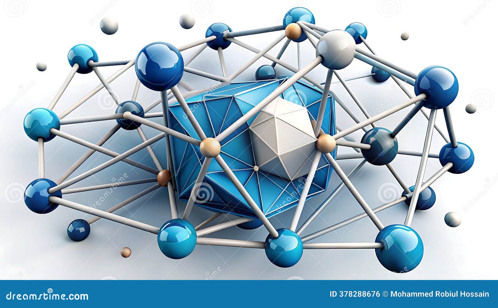 Geometric Modeling Linear Icons Set. Polygons, Vertices, Edges ...