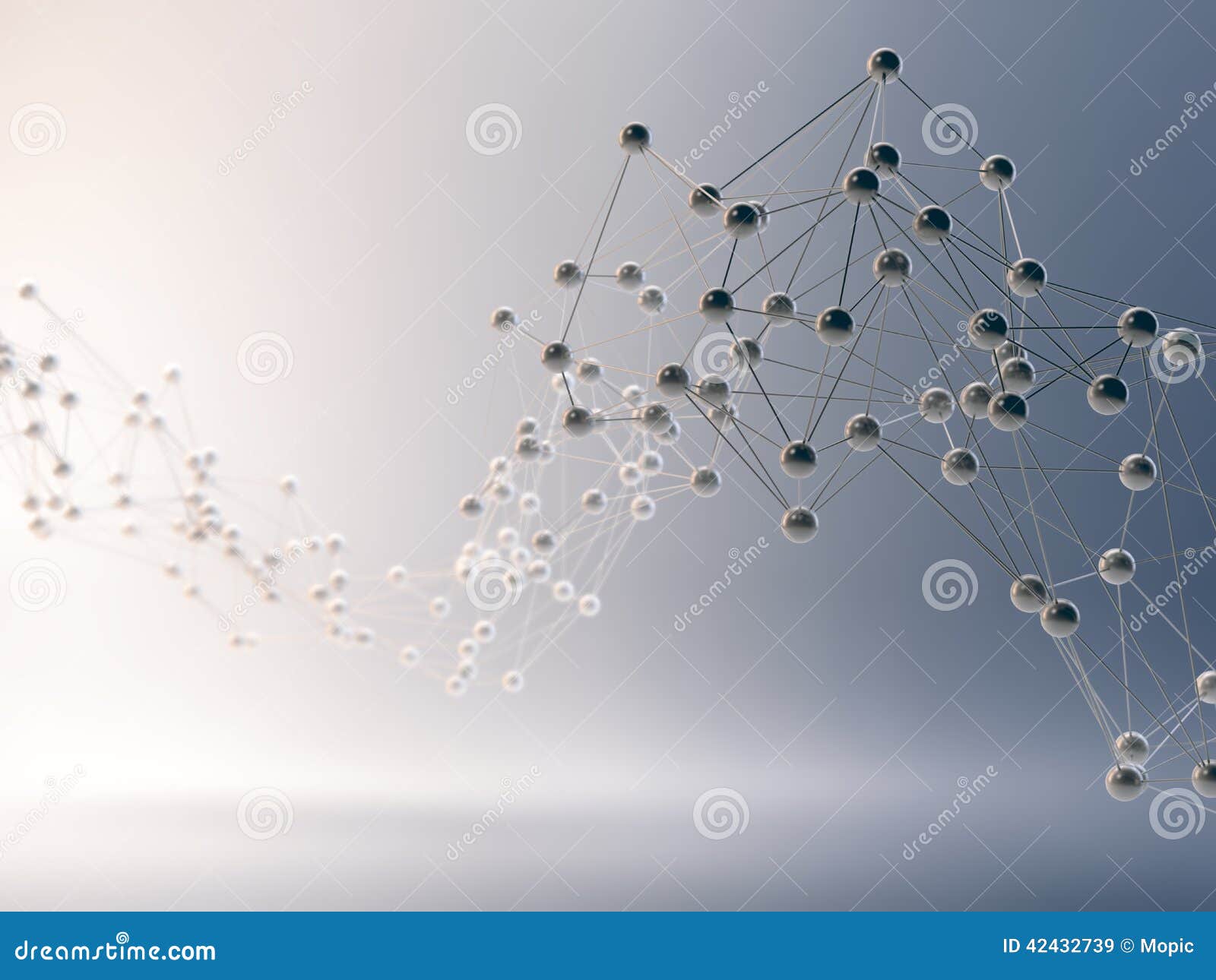 Abstract 3D networks stock illustration. Illustration of design - 42432739