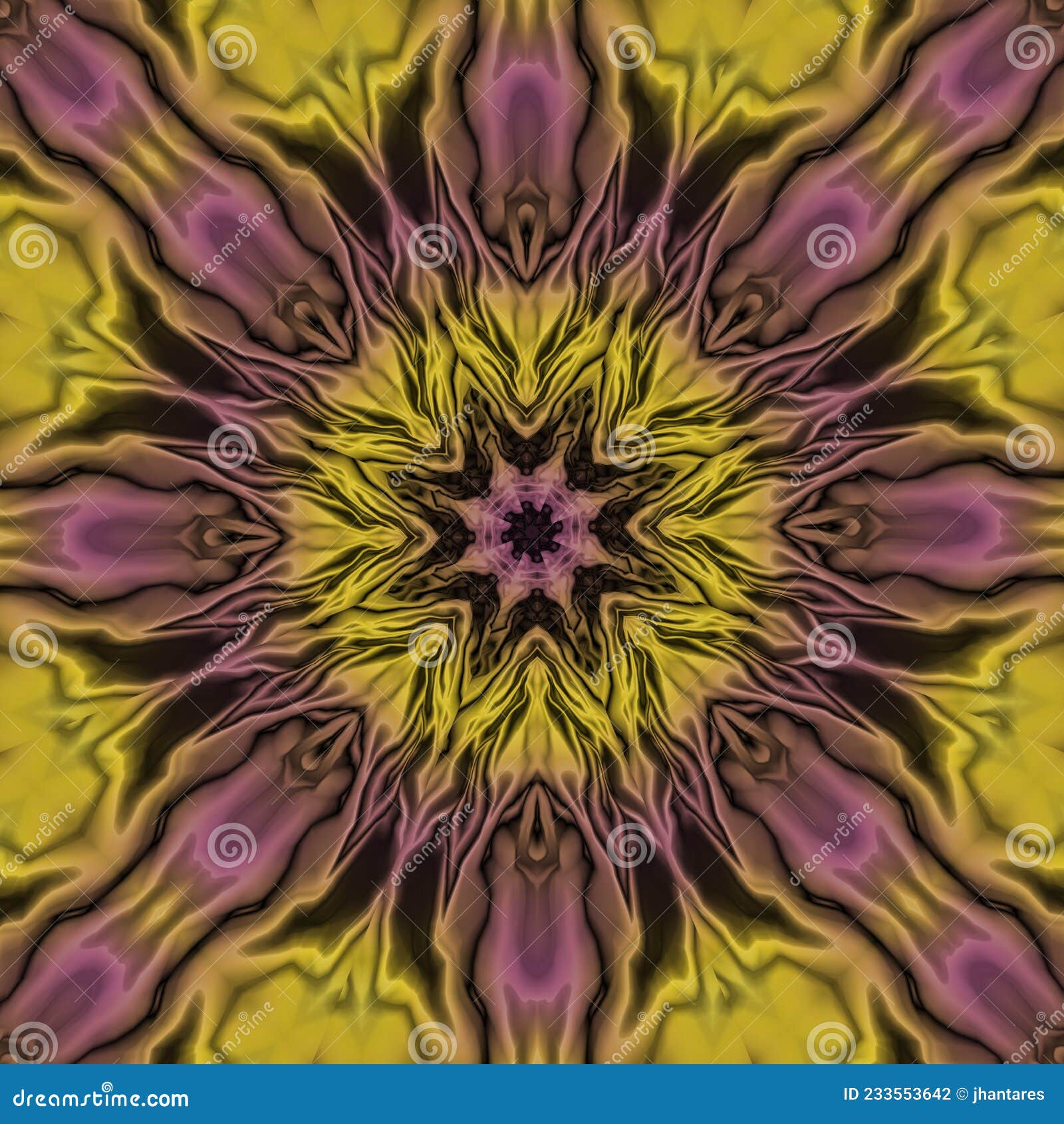 3d Octagonal Fractal Graphic Stock Photo - Image of flower, organ ...