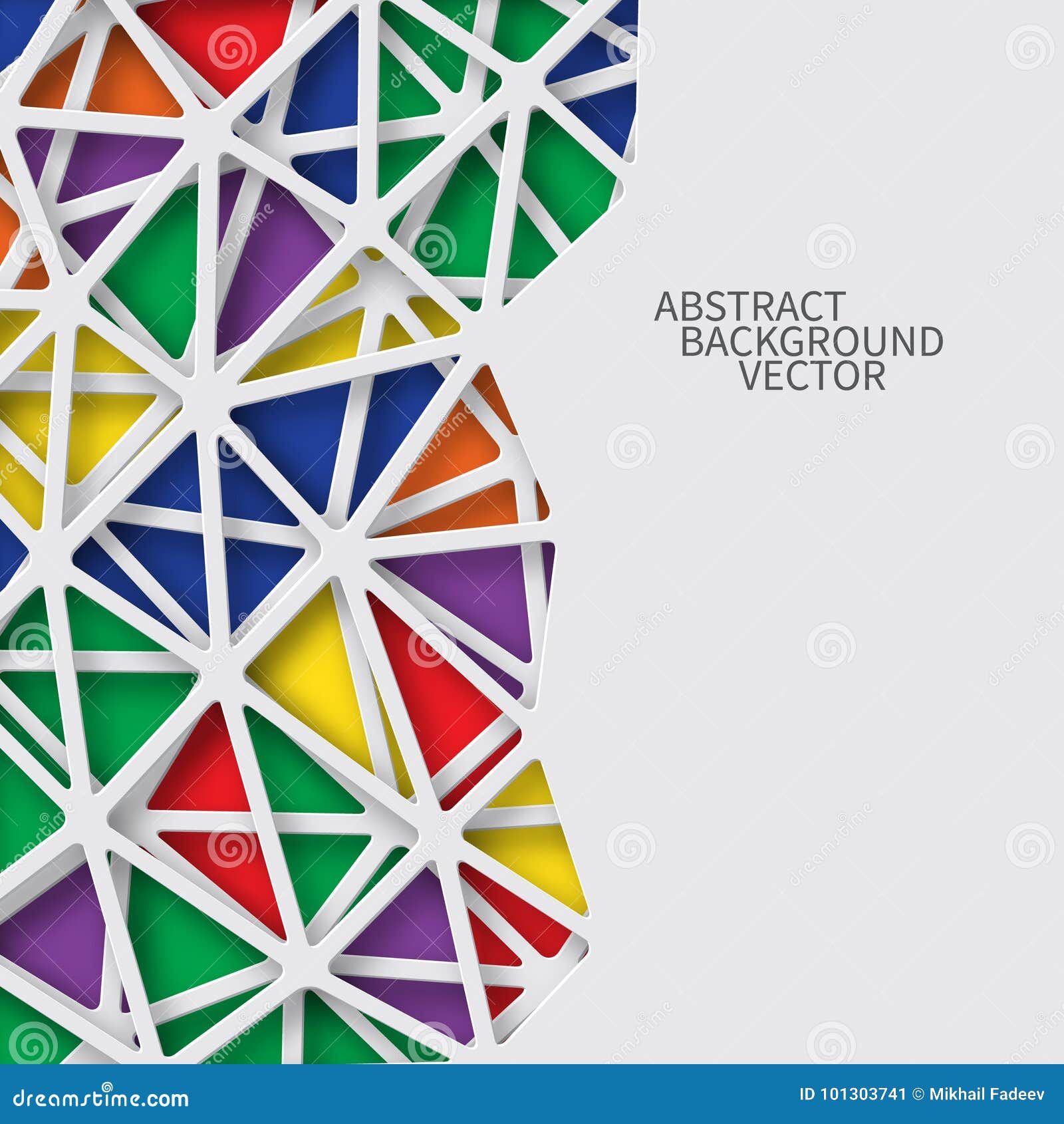 Abstract 3D Paper Graphics stock vector. Illustration of decorative ...