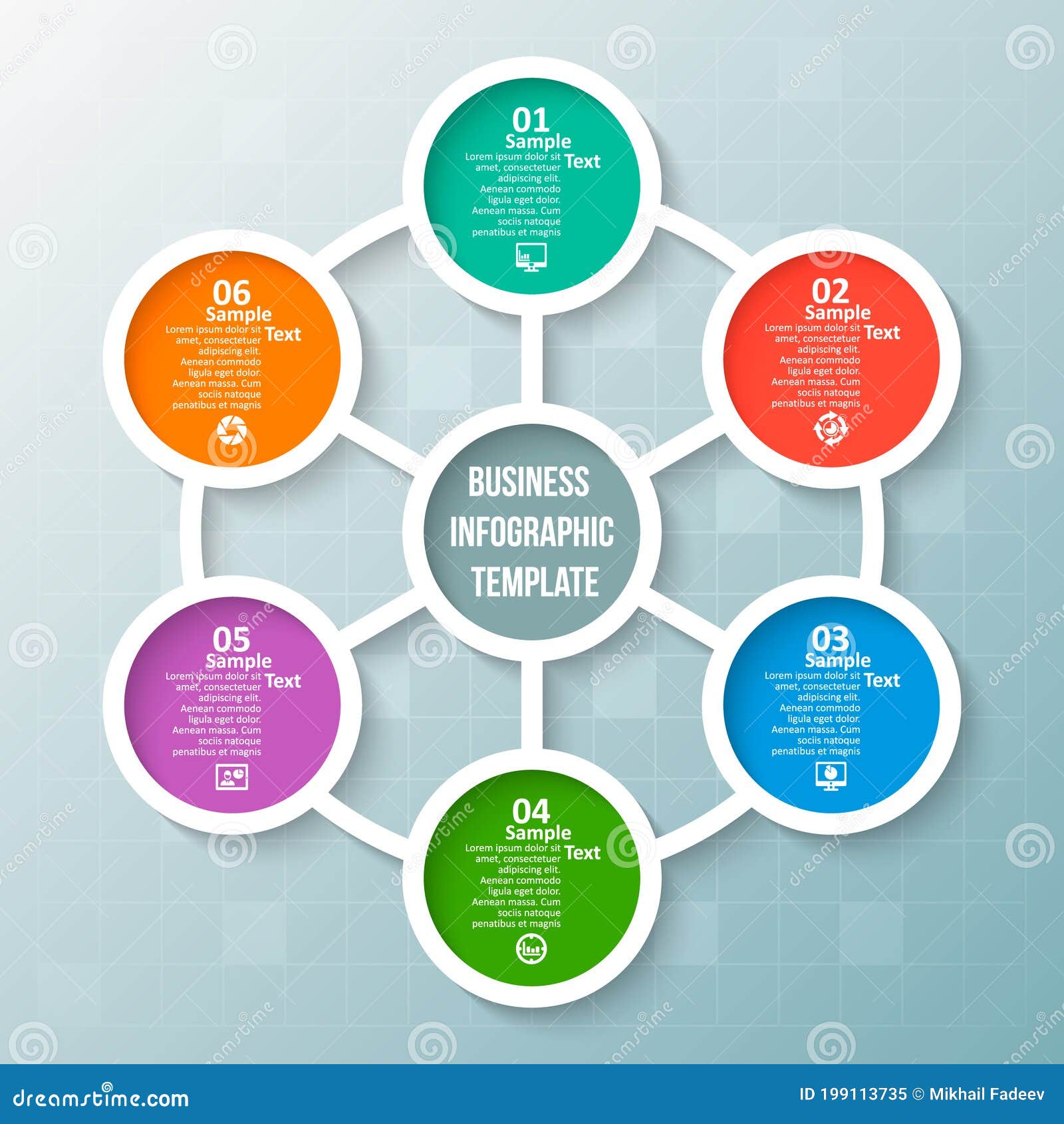 Abstract 3D Paper Infographics. Business Template .Vector Illustration ...