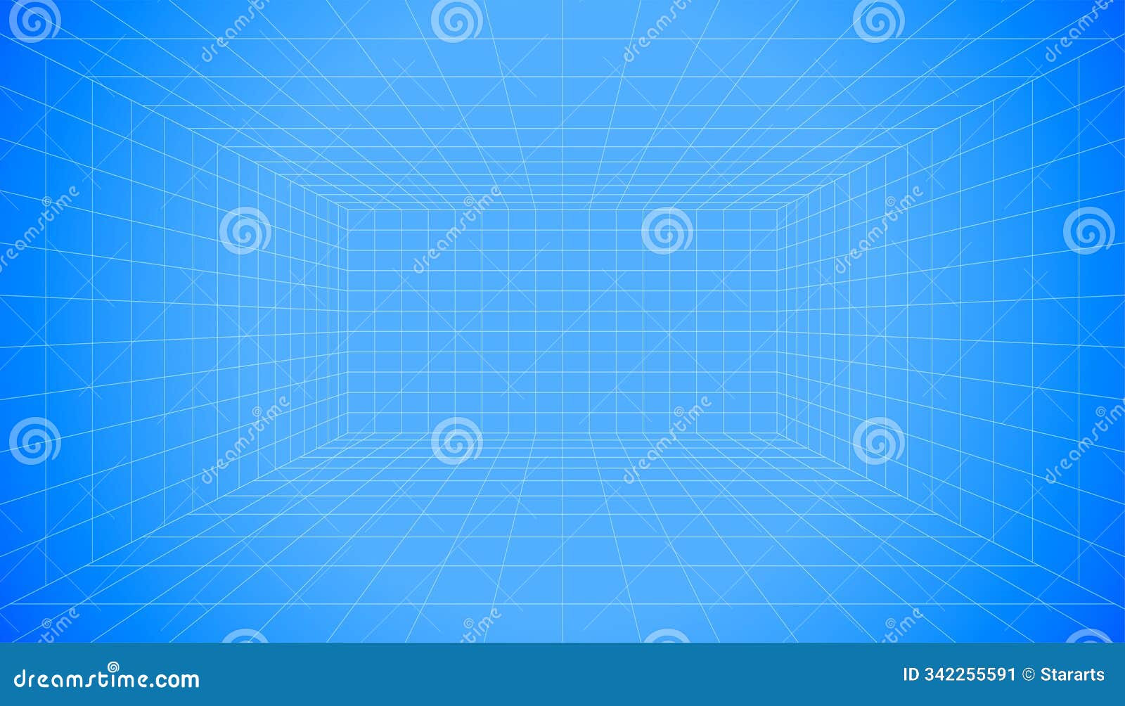 Abstract 3d Perspective Room Grid Line Pattern Background Design Stock ...