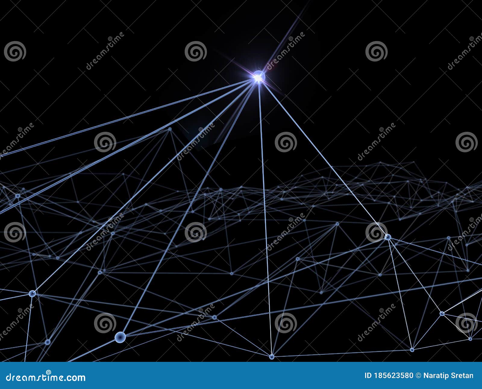Abstract 3d Plexus Background Stock Illustration - Illustration of abstract, lines: 185623580