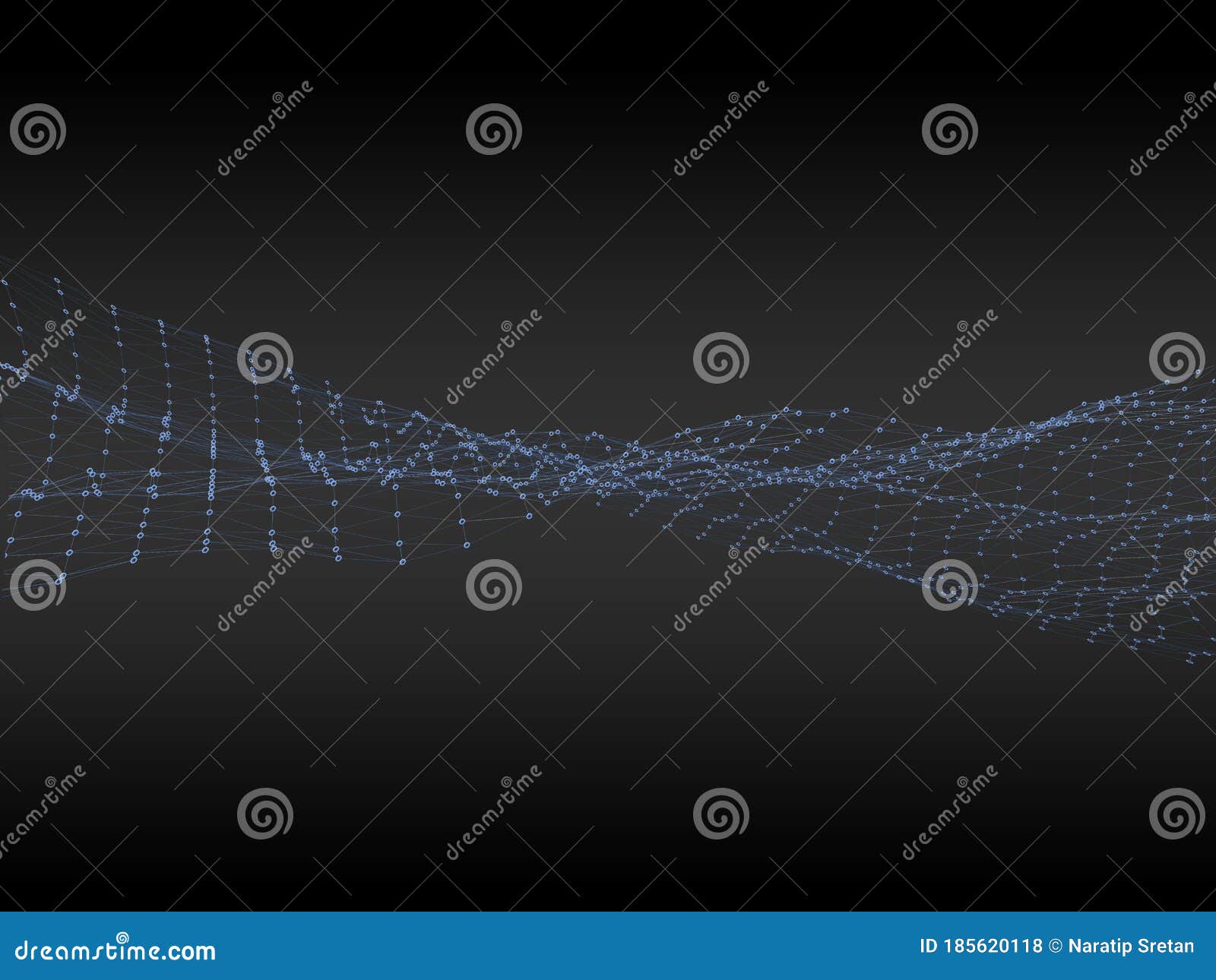 Abstract 3d Plexus Background Technology Stock Illustration ...