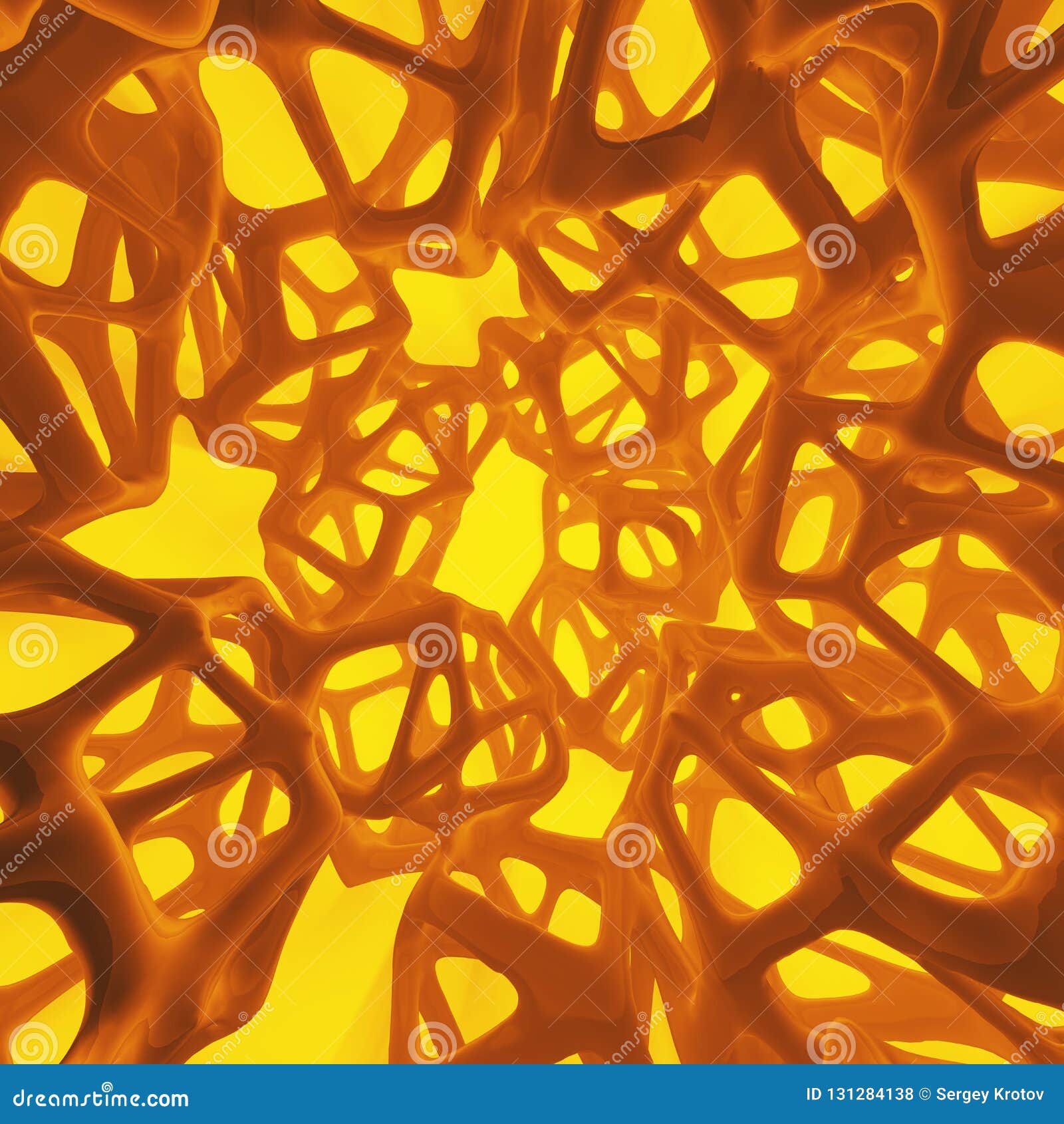 Abstract 3d Rendering Concept of High Poly Sphere with Chaotic Mesh ...