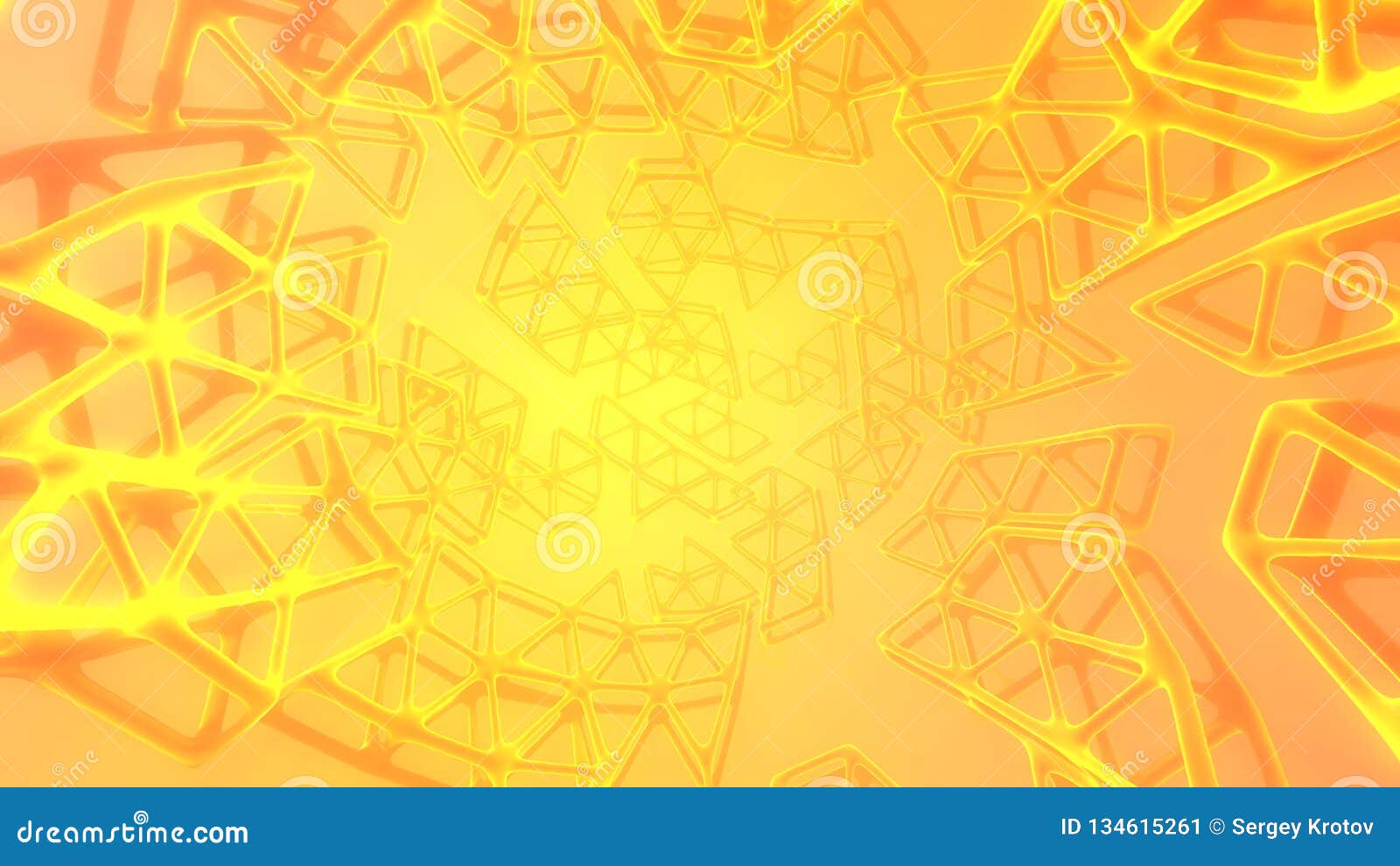 Abstract 3d Rendering Concept of High Poly Sphere with Chaotic Mesh ...