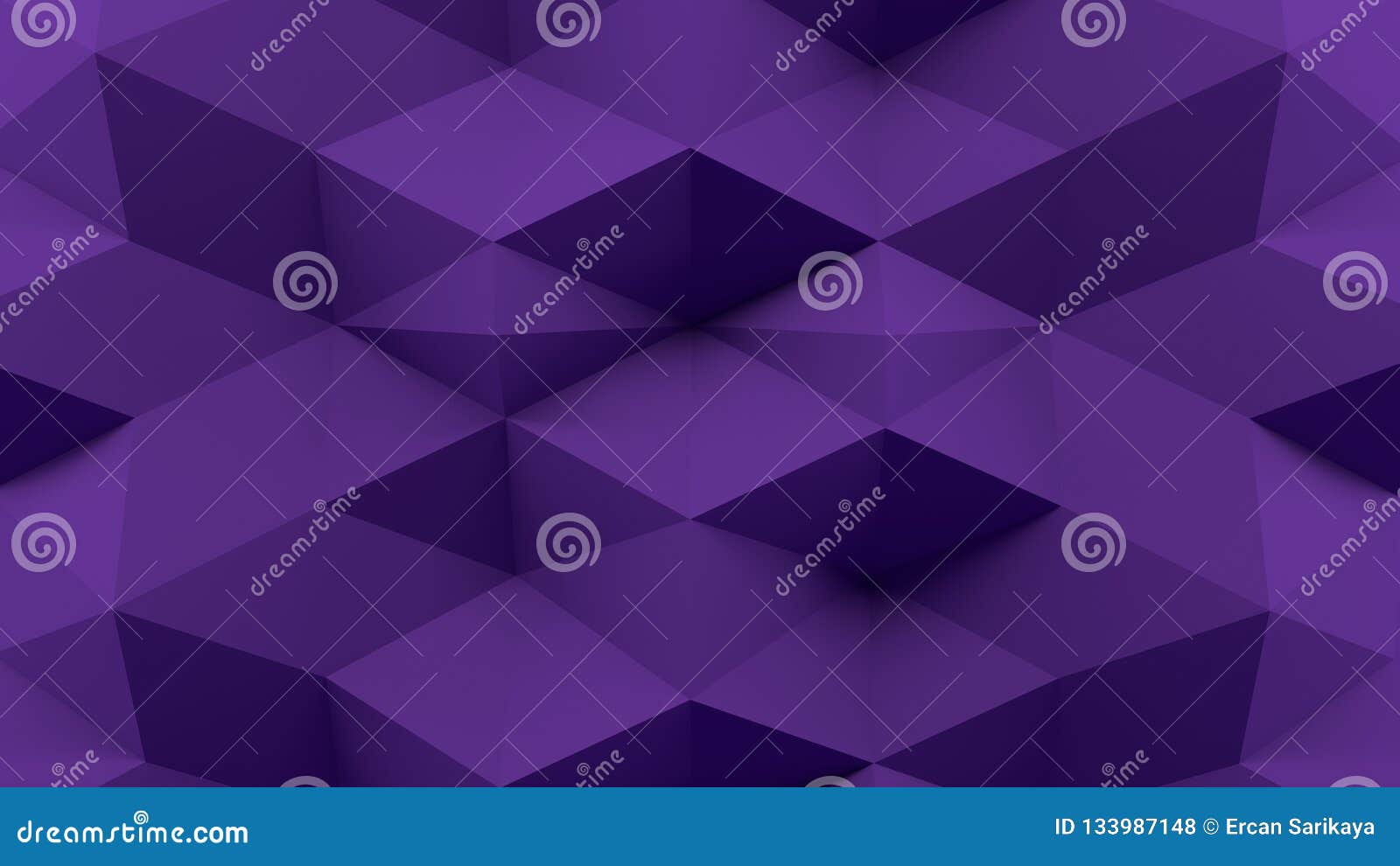 Abstract 3D Rendering Purple Background Stock Illustration ...