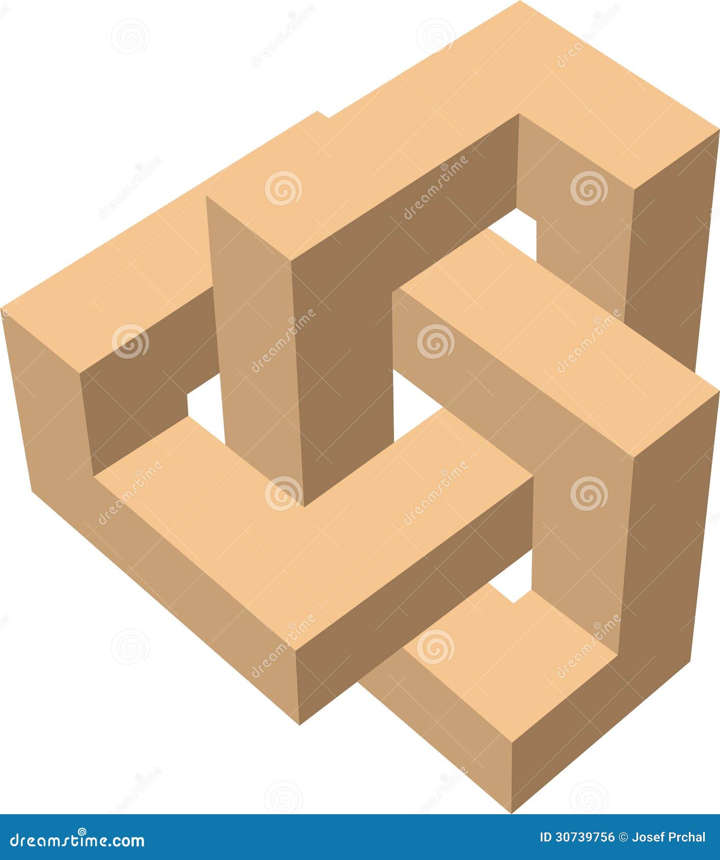 Abstract 3d Shape Royalty Free Stock Image - Image: 30739756