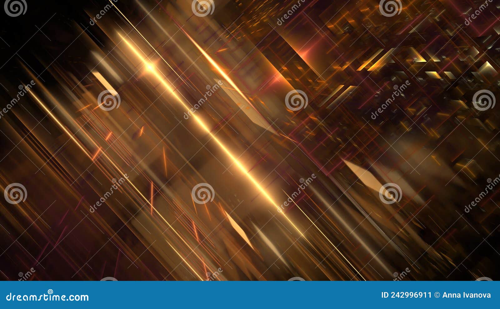 Abstract 3d Space, Design Elements. Digital Technologies and Data ...