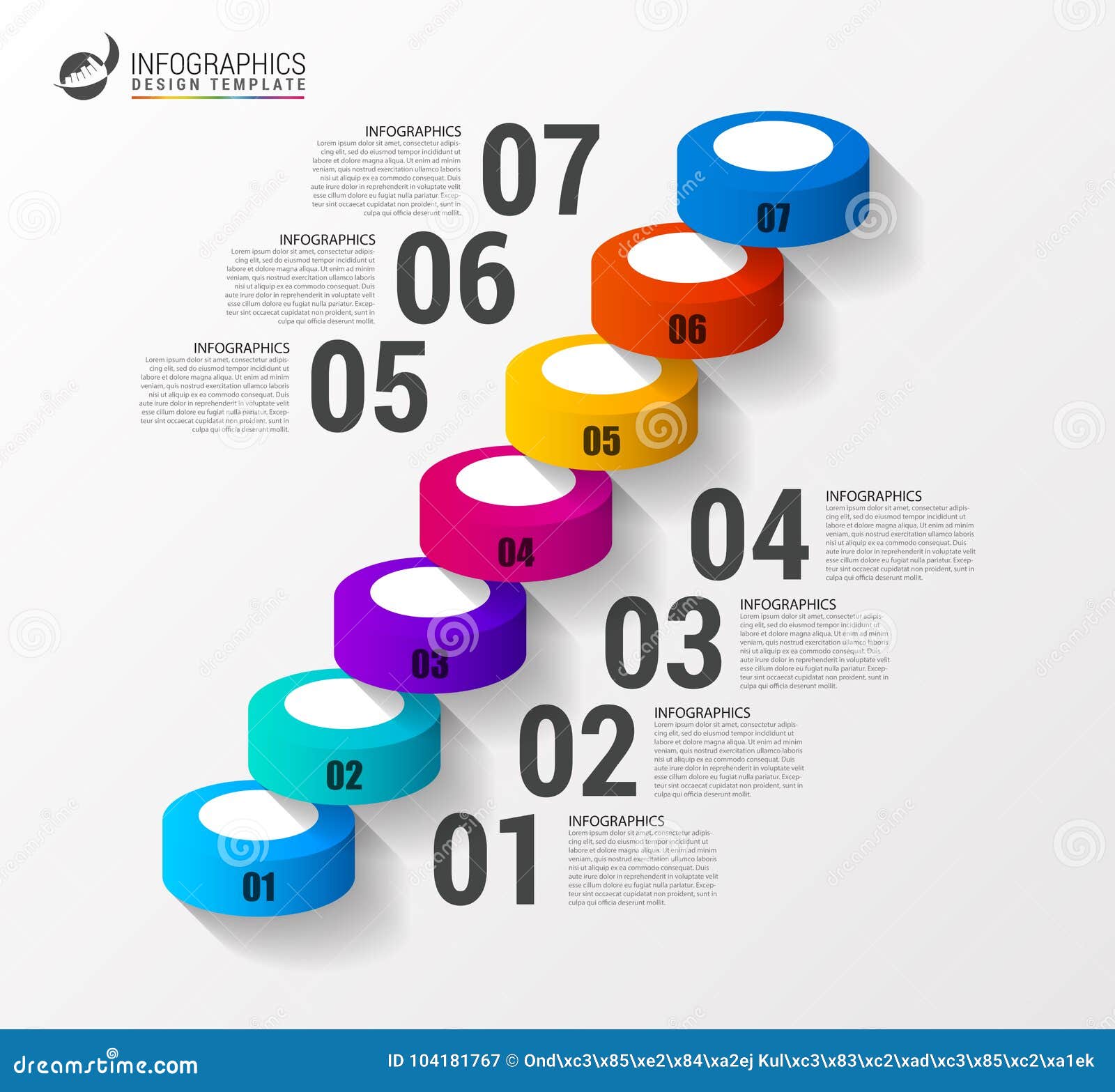 Abstract 3d Stairs Infographics Or Timeline Template. Vector ... Abstract 3d Stairs Infographics Or Timeline Template. Vector ...