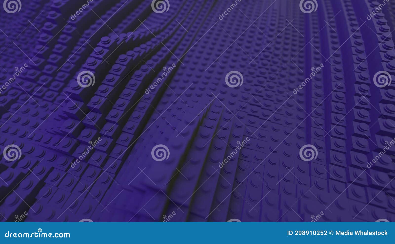 Abstract 3d Stripes with Dots Move in Waves. Design. 3D Lines with ...