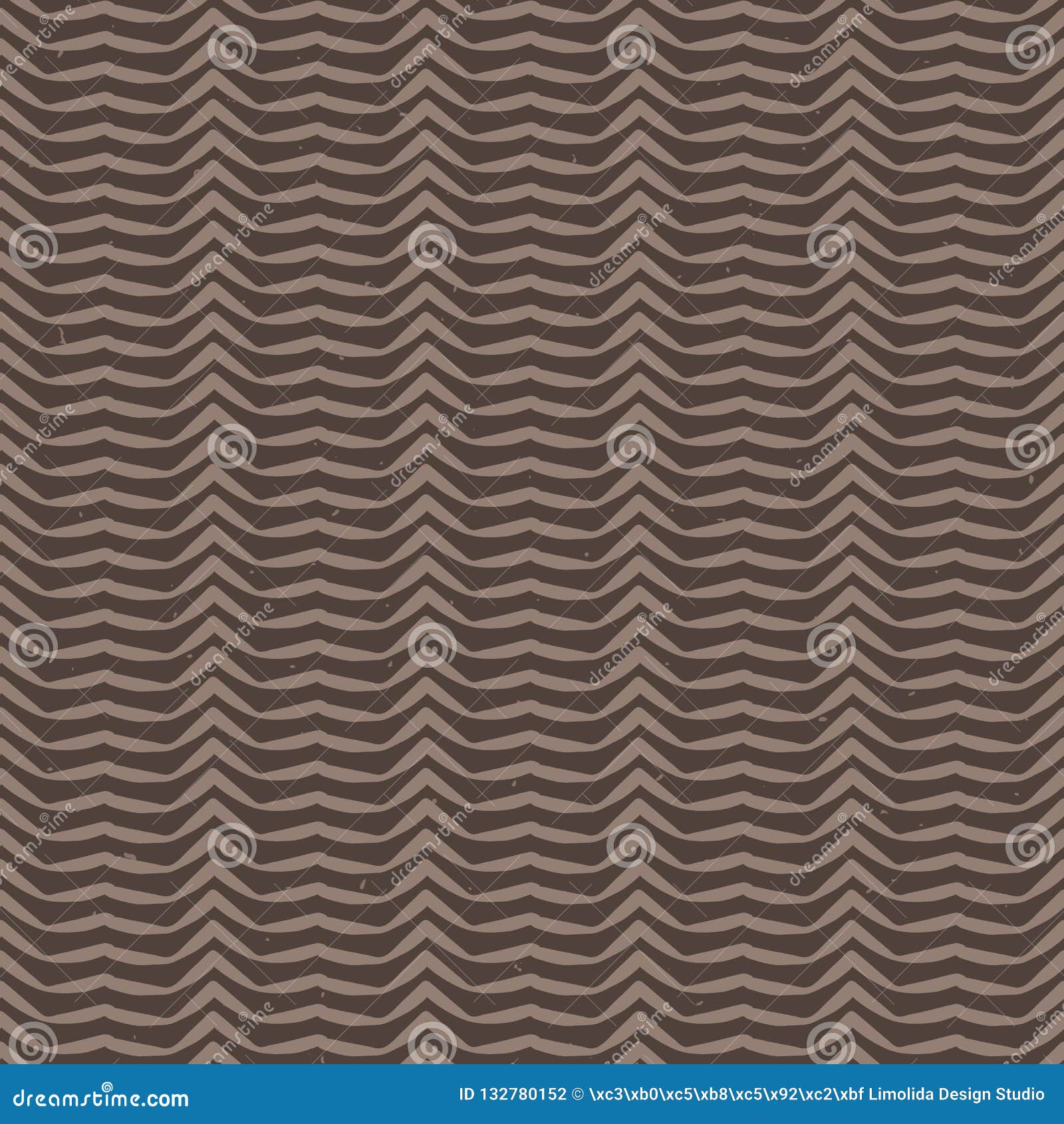 Abstract 3D Stripes Rustic Texture Seamless Vector Pattern. Hand Drawn ...