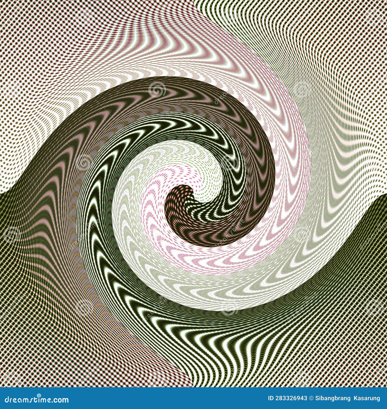 Abstract 3D Swirl Hologram Texture Artwork50 Stock Illustration ...