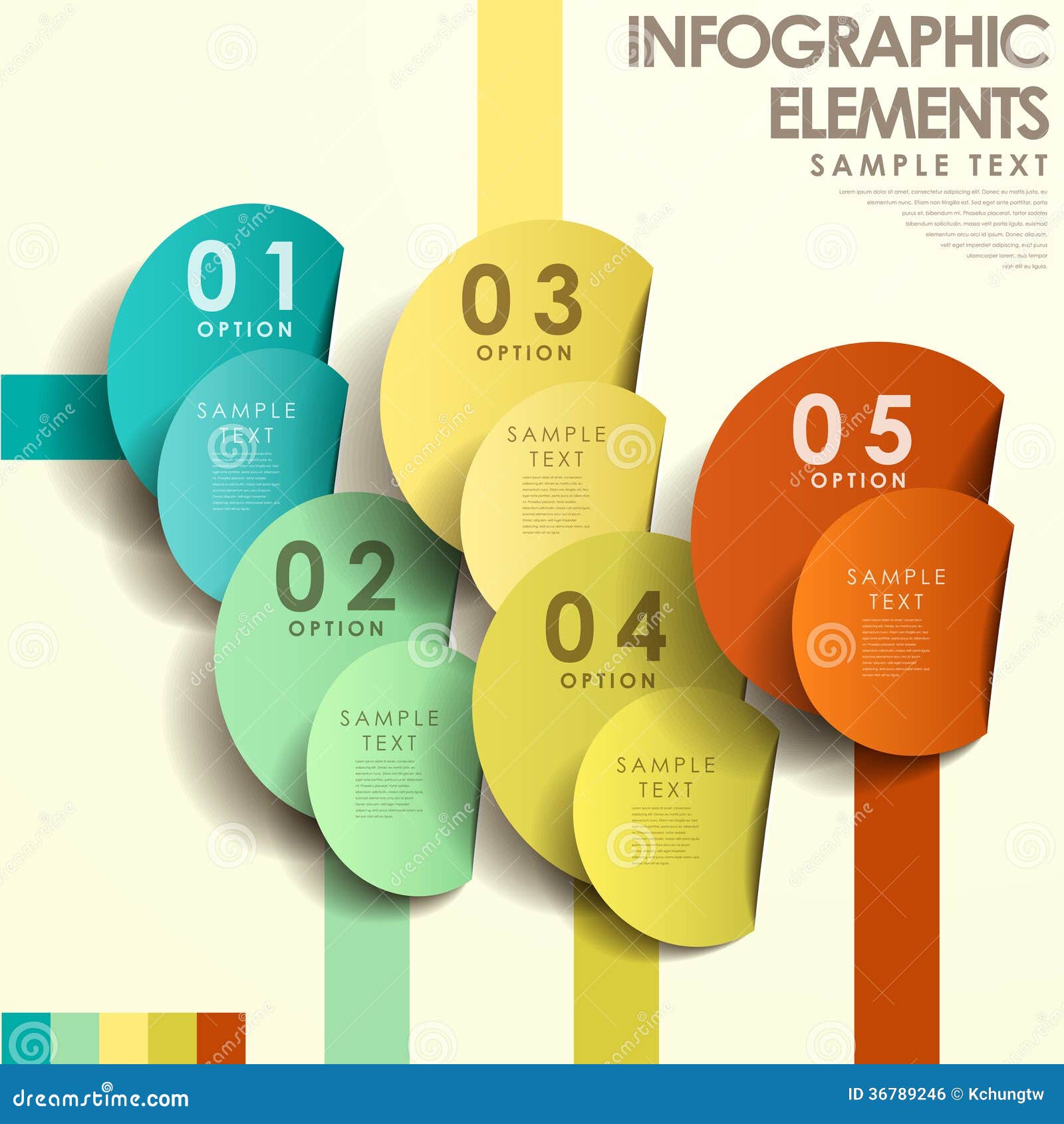 Abstract 3d Tag Infographics Stock Vector - Illustration of chart ...