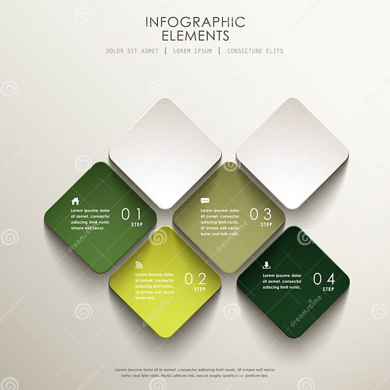 Abstract 3d Tag Infographics Stock Vector - Illustration of options ...
