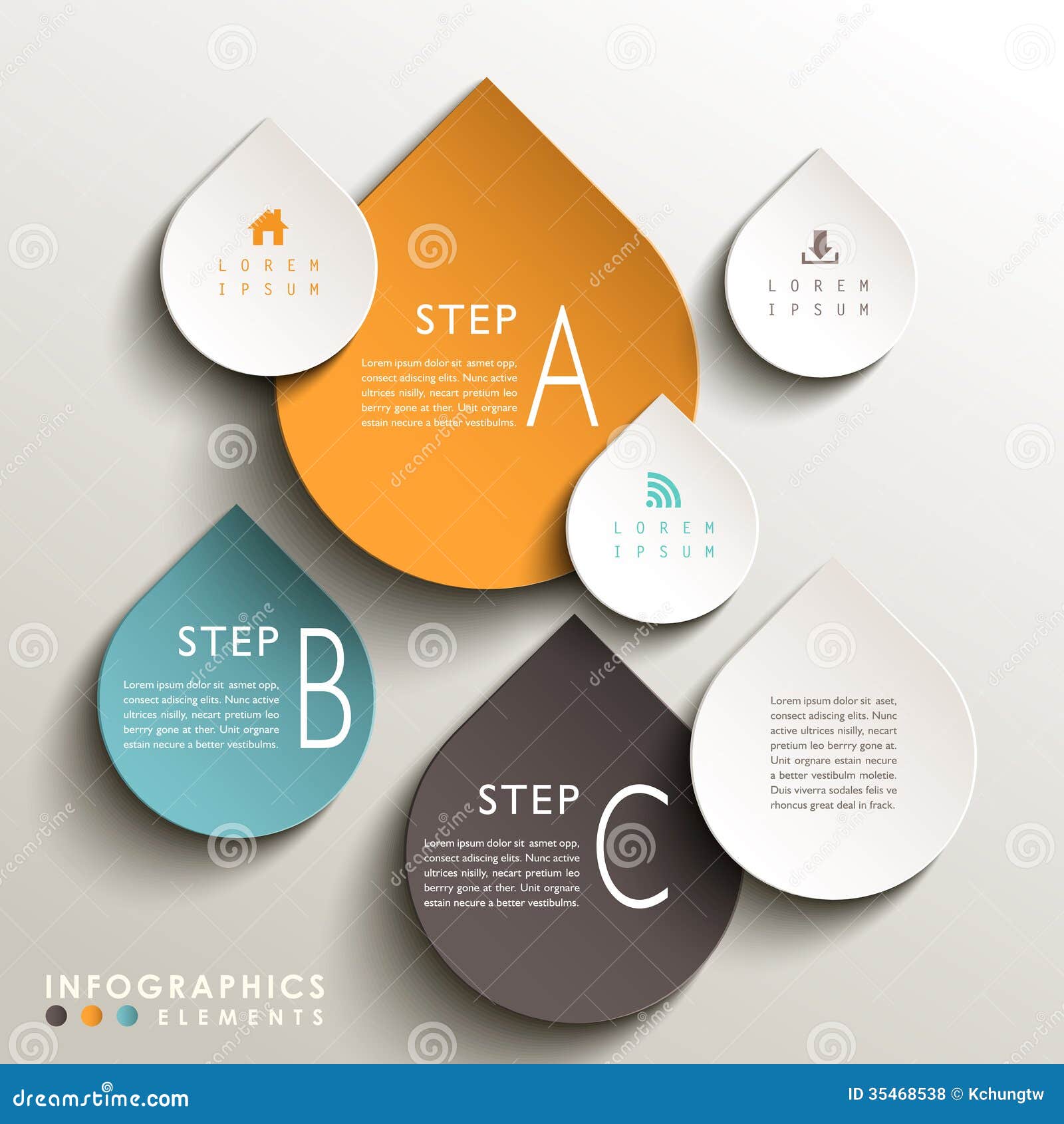 Abstract 3d Tag Infographics Stock Vector - Illustration of abstract ...