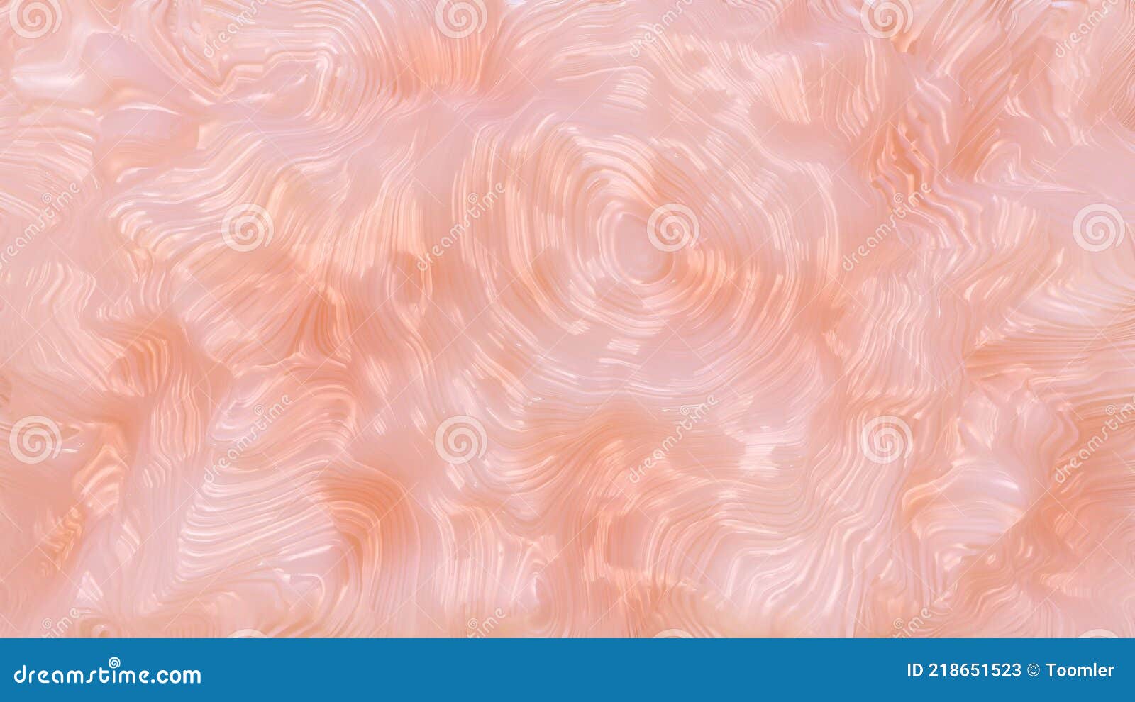 An Abstract 3D Warped Flesh-colored Figure. 3d Render Stock ...