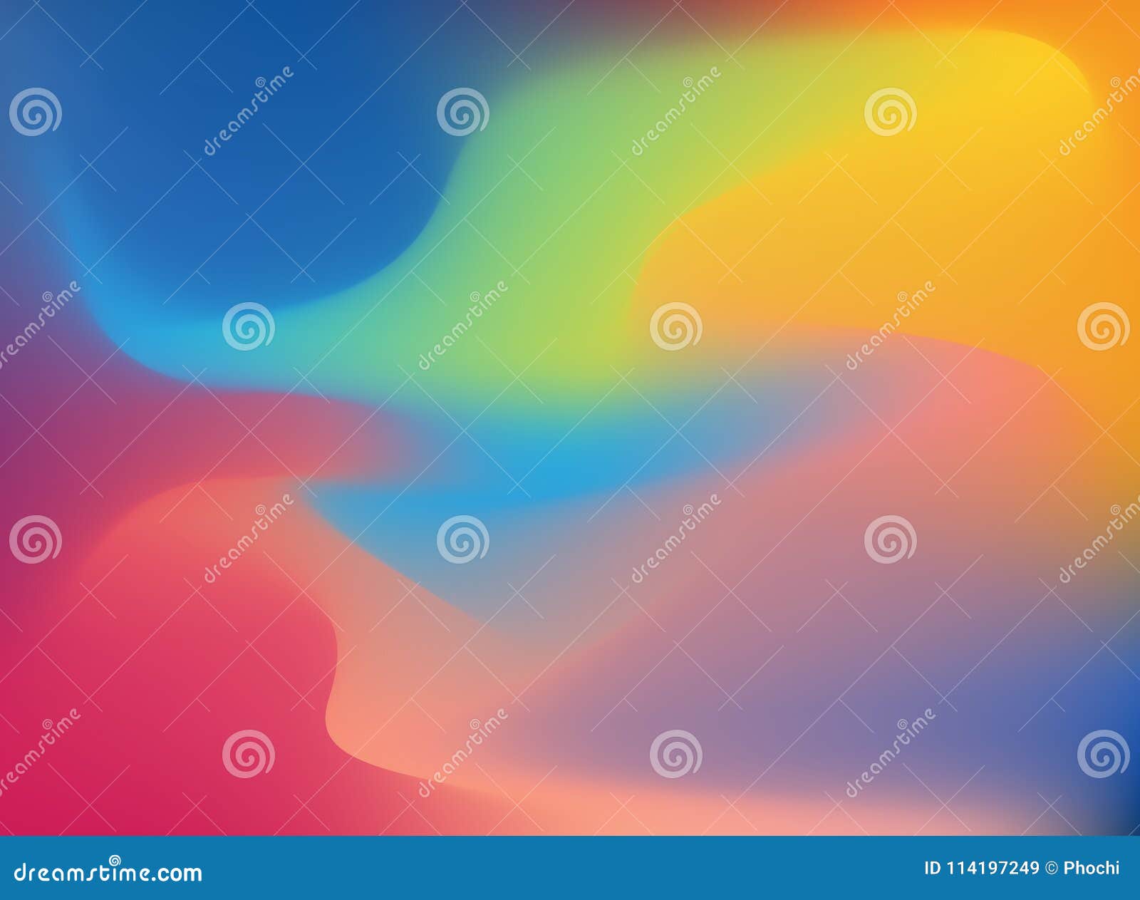 Colorful Dynamic Backgrounds For Cover Design. Trendy Labels For ...
