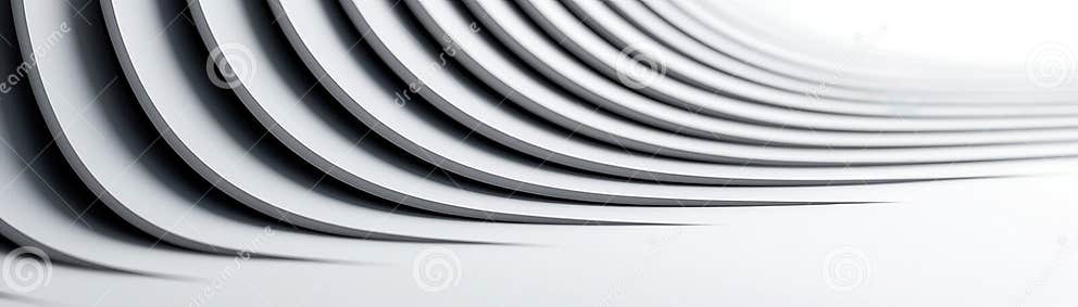 Abstract 3D Wave Patterns in Grayscale Sharp Ridges Casting Deep ...