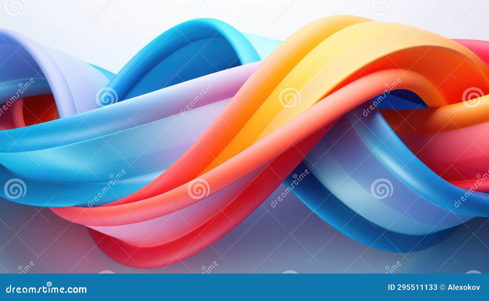 Abstract 3d Wavy Background. Illustration. Eps 10 Stock Illustration ...