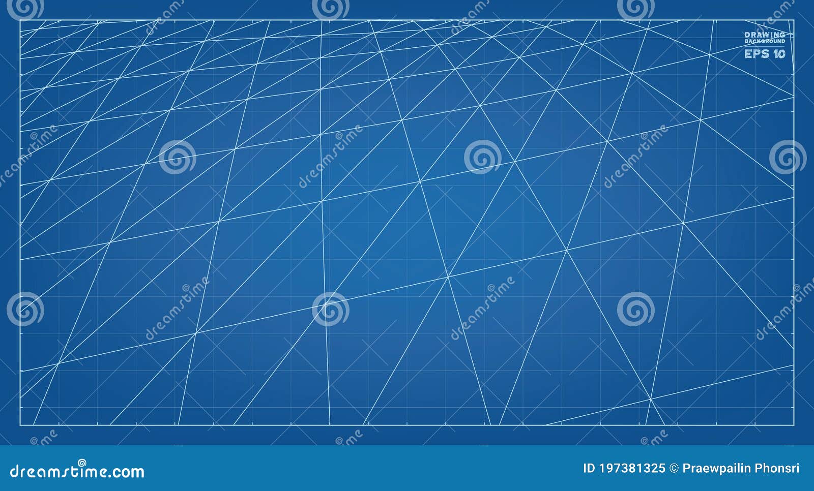 Abstract 3D Wireframe Pattern of Surrounding Contour Pattern. Vector 3D ...