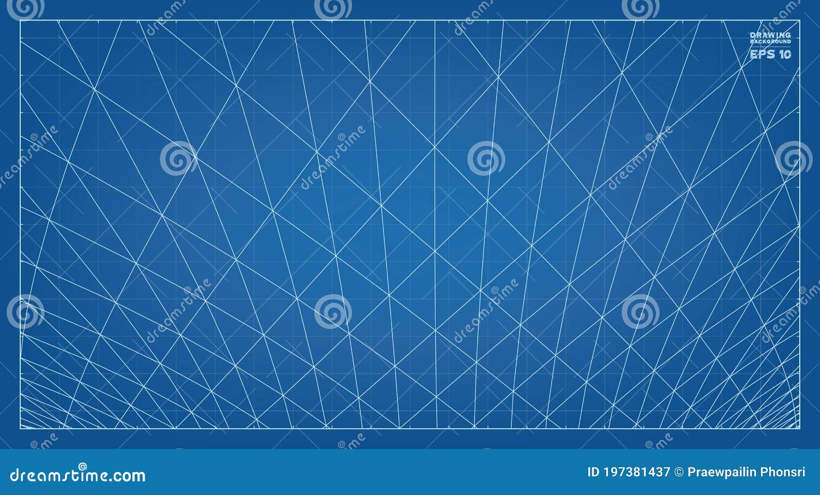 Abstract 3D Wireframe Pattern of Surrounding Contour Pattern. Vector 3D ...
