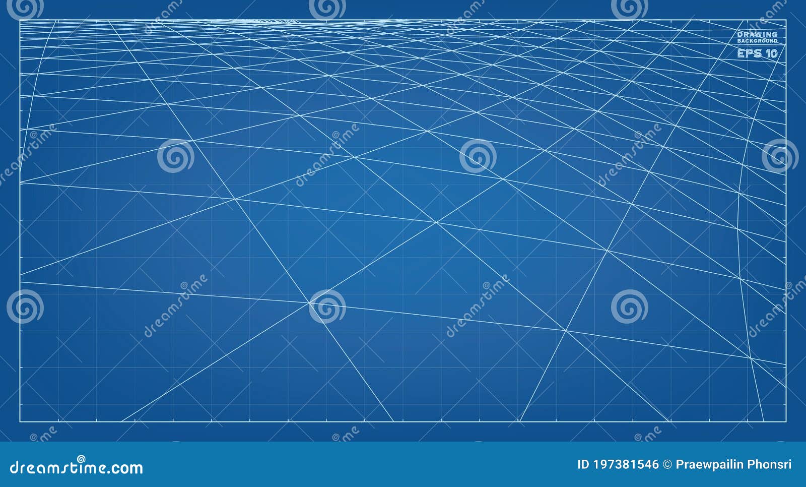 Abstract 3D Wireframe Pattern of Surrounding Contour Pattern. Vector 3D ...