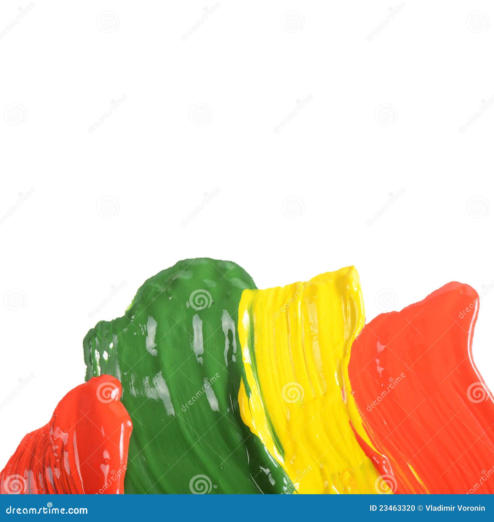 Abstract Dabs Colour Paints Stock Photo - Image of isolated, fluid ...