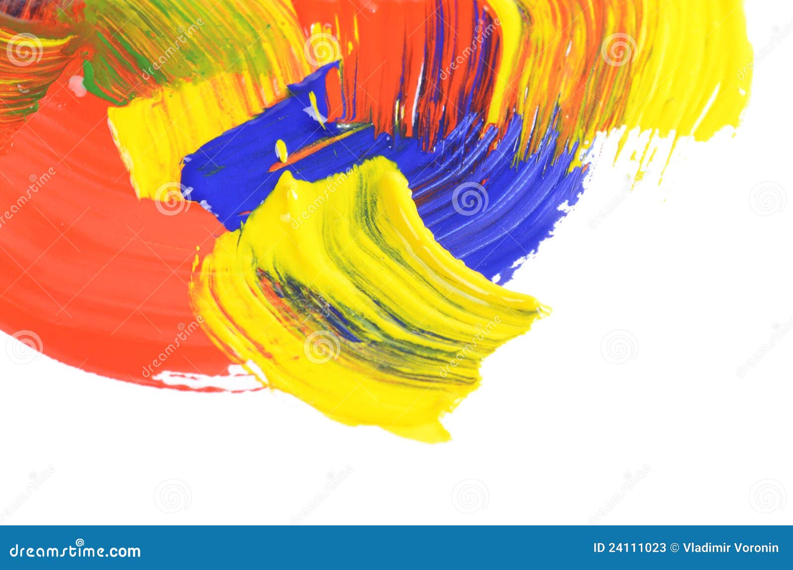 Abstract Dabs Colour Paints Stock Image - Image of colors, rainbow ...