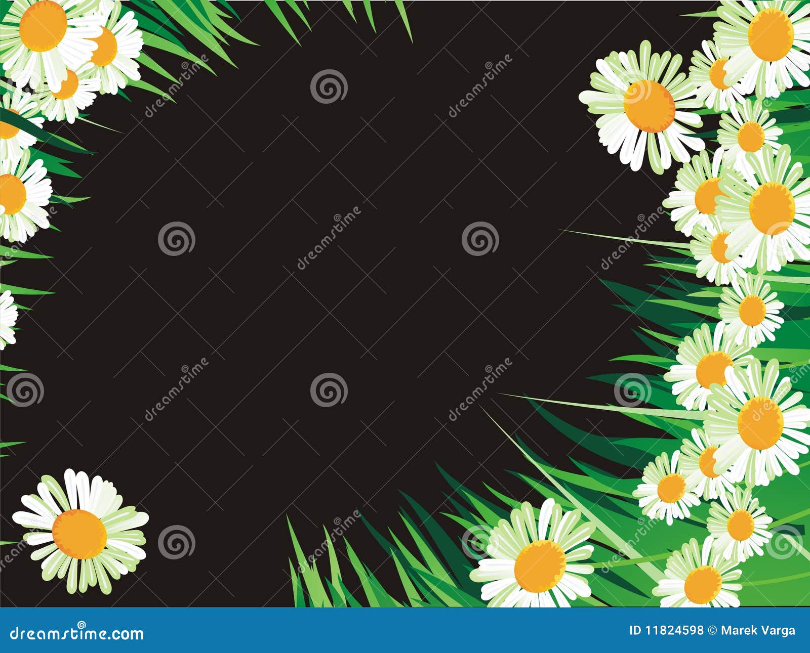 Abstract daisy background stock illustration. Illustration of love ...