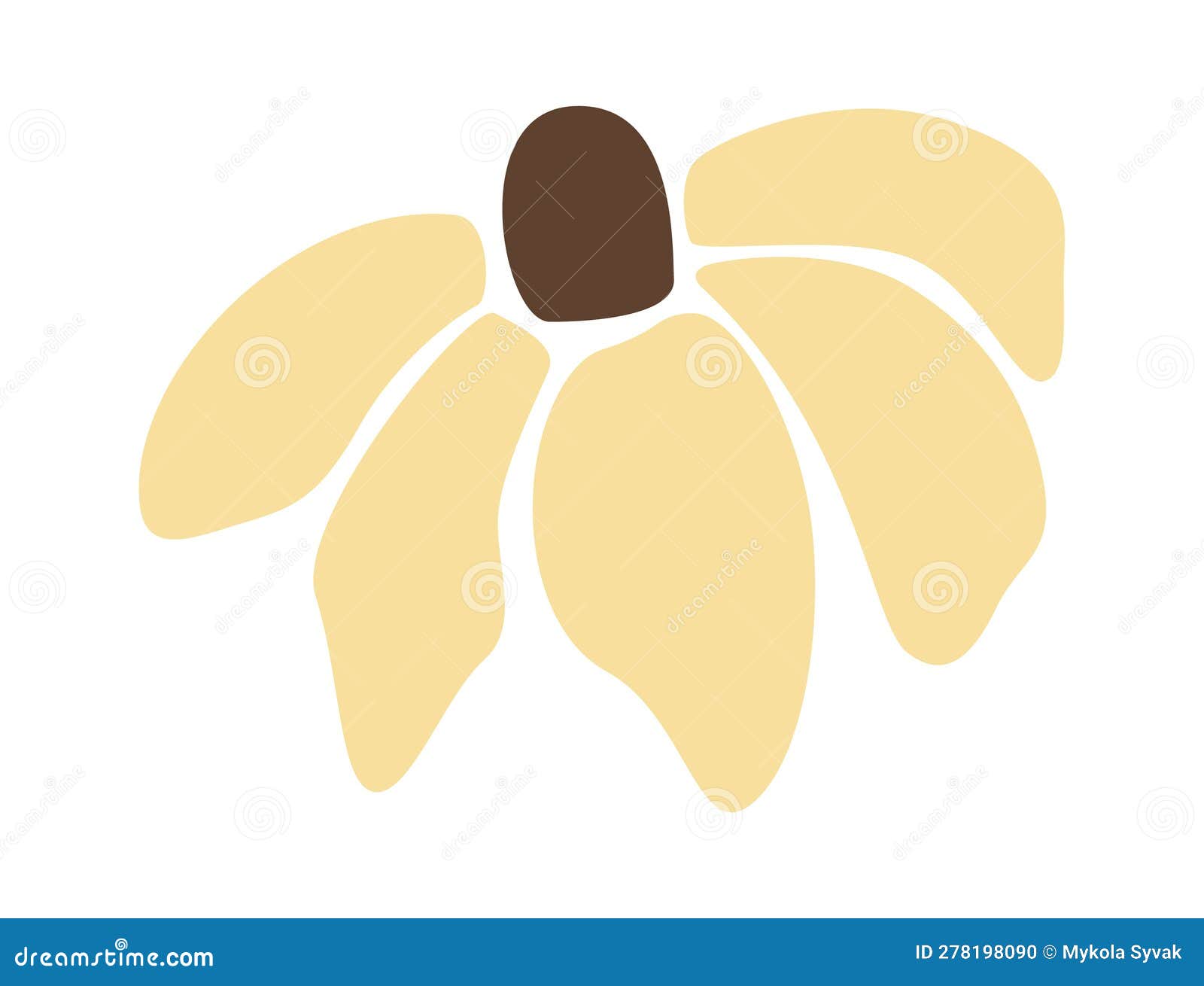 Abstract Daisy Flower stock vector. Illustration of design - 278198090