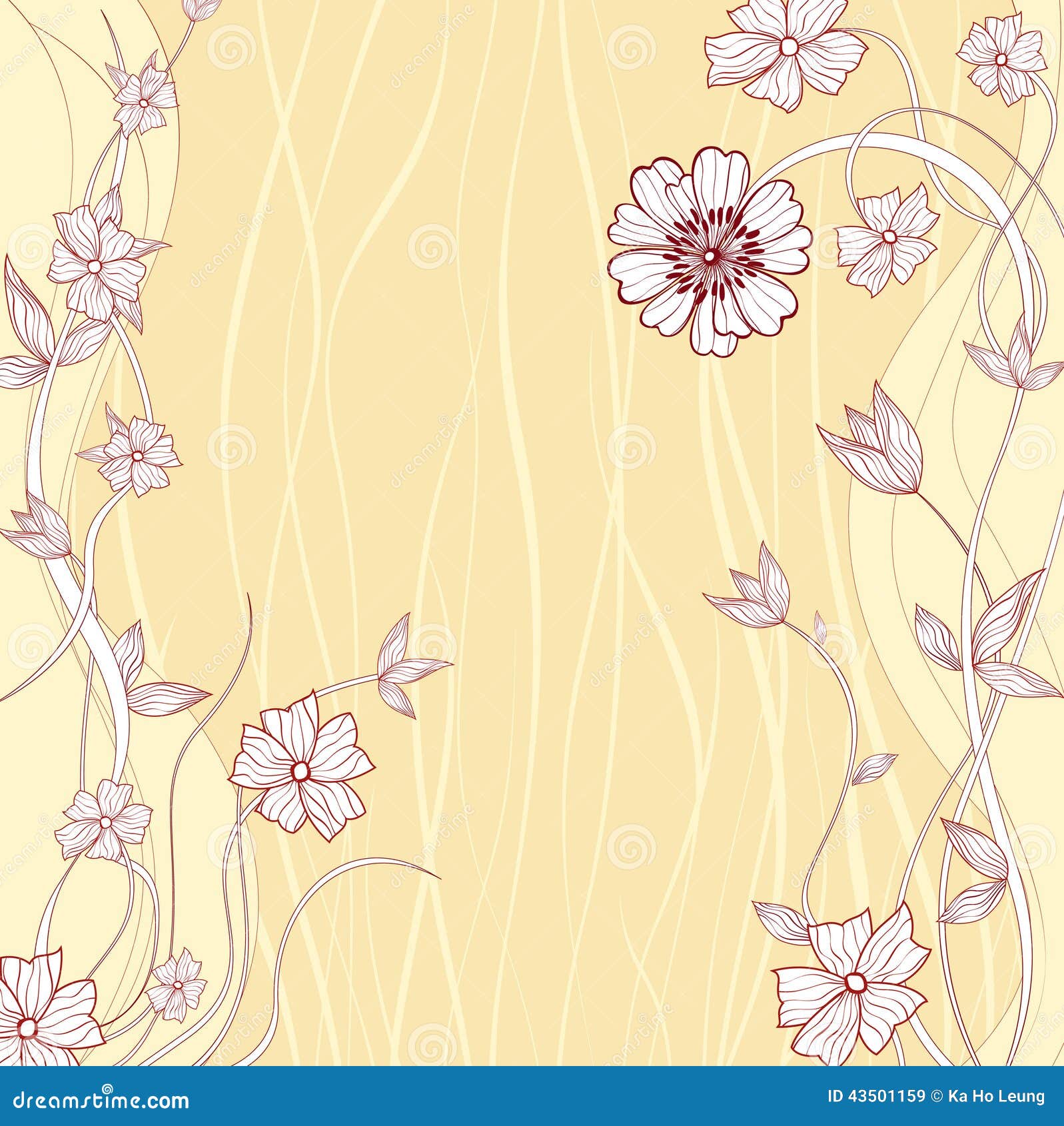 Abstract Daisy Flower stock illustration. Illustration of design - 43501159