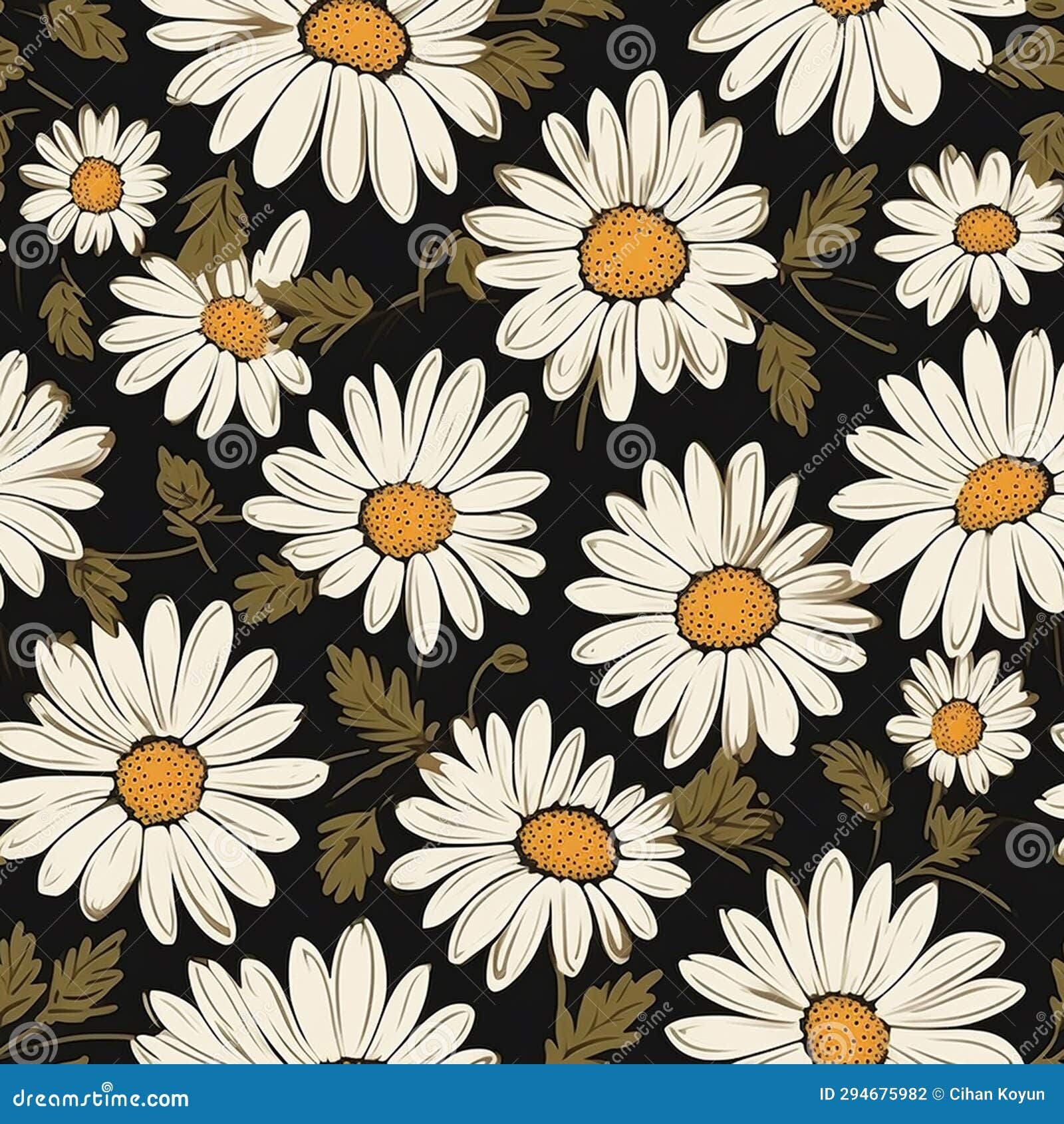 Abstract Daisy Zentangle Design for Mindful Art Stock Illustration ...