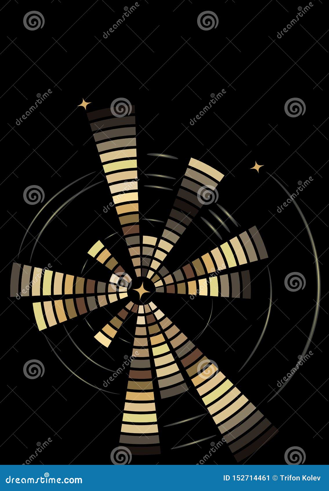 Dance Lights Wall Background Royalty-Free Stock Photo | CartoonDealer ...