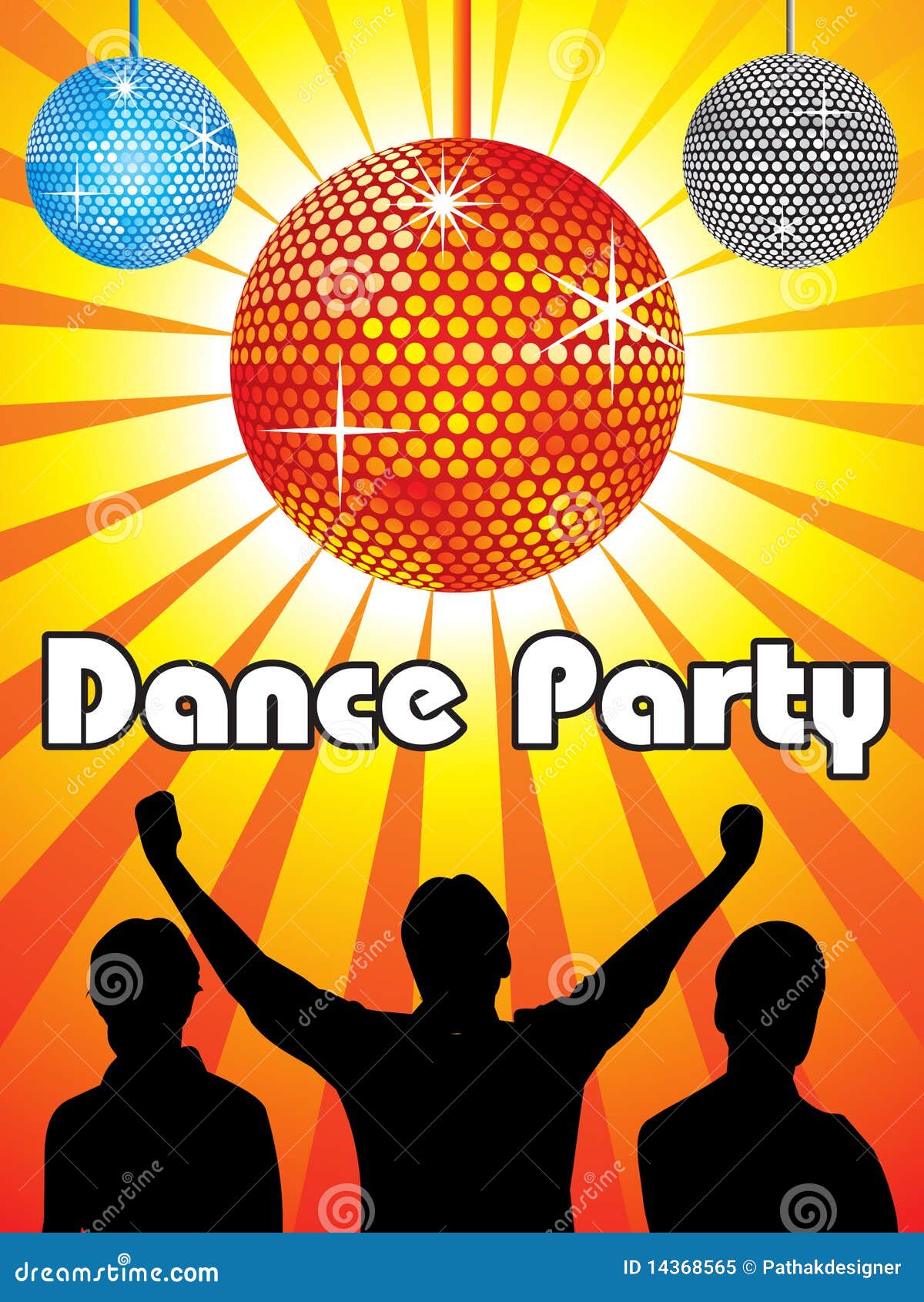 Abstract Dance Party Design Stock Vector - Illustration of green ... Abstract Dance Party Design Stock Vector - Illustration of green ...