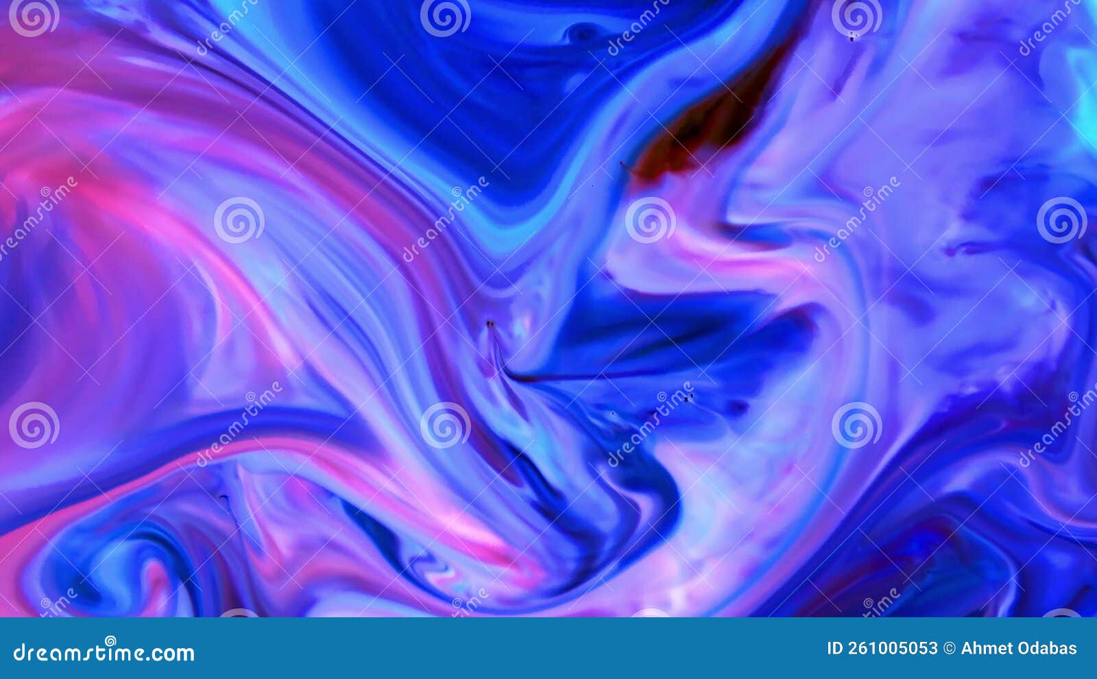 Abstract Dance and Spread of Colorful Ink Paints Background Stock Video ...