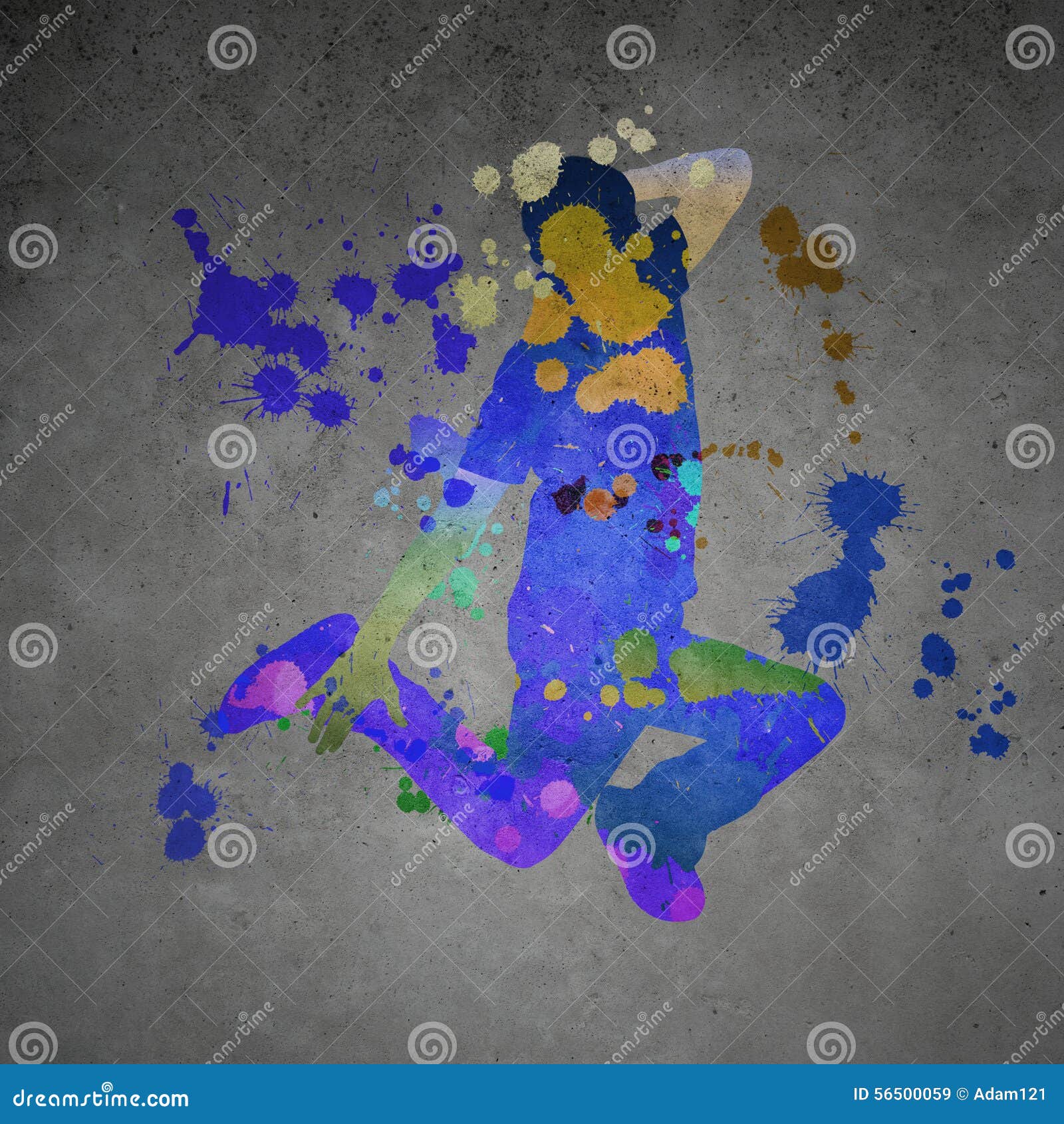 Abstract dancer stock image. Image of disco, performer - 56500059